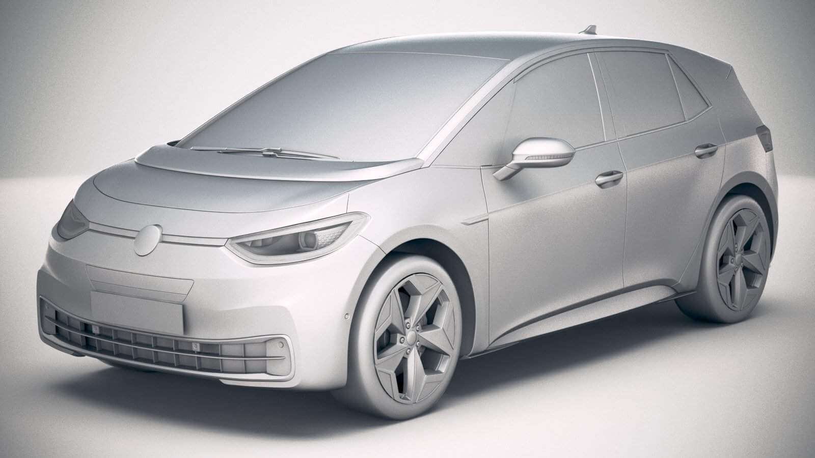 Volkswagen ID3 First Edition 2020 - 3D Model by SQUIR