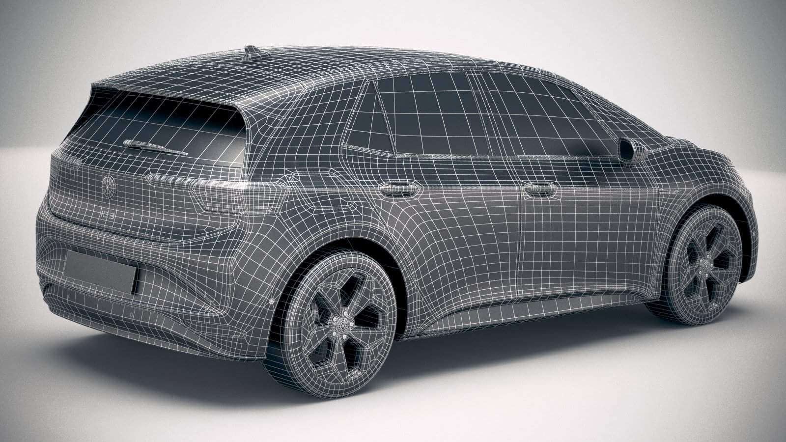 Volkswagen ID3 First Edition 2020 - 3D Model by SQUIR