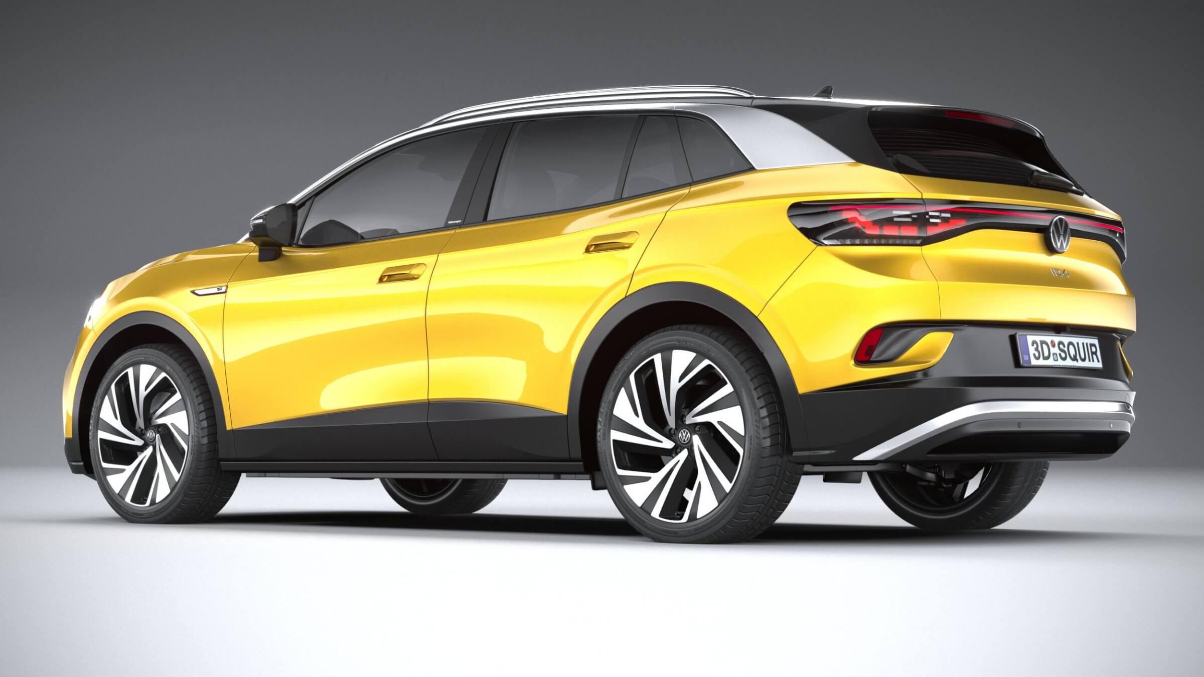 Volkswagen ID4 1st Edition 2021 - 3D Model by SQUIR