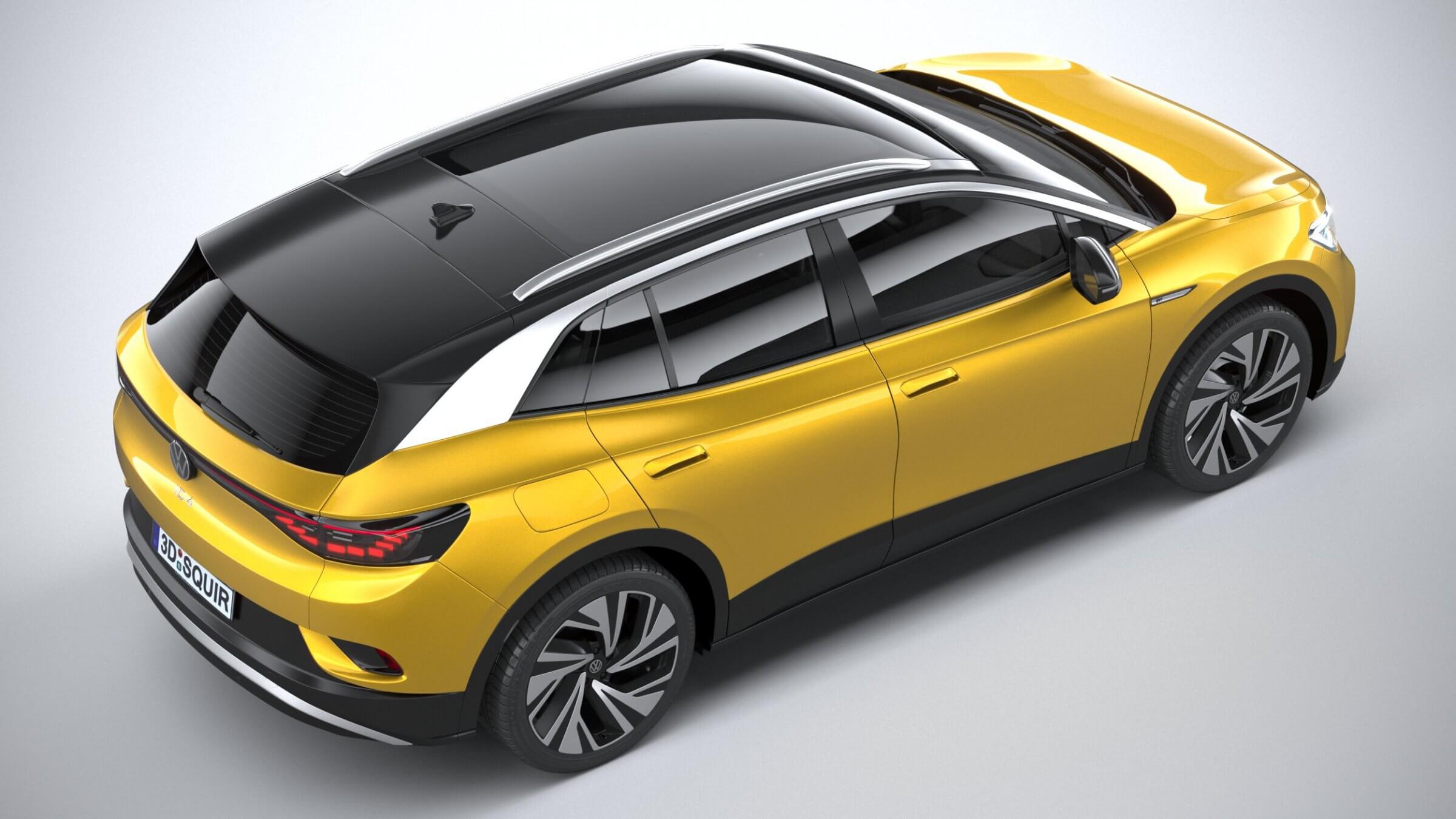 Volkswagen ID4 1st Edition 2021 - 3D Model by SQUIR