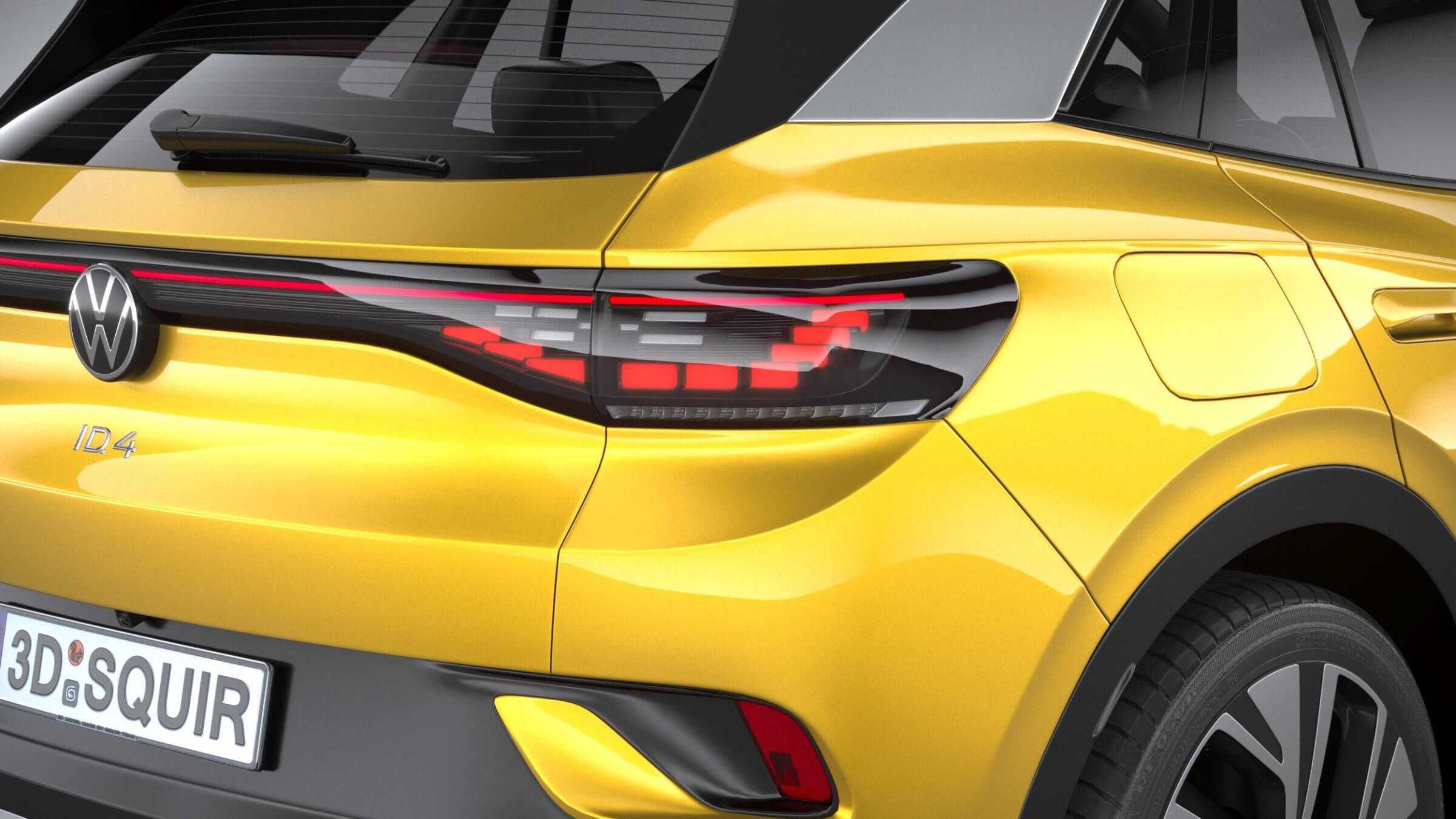 Volkswagen ID4 1st Edition 2021 - 3D Model by SQUIR