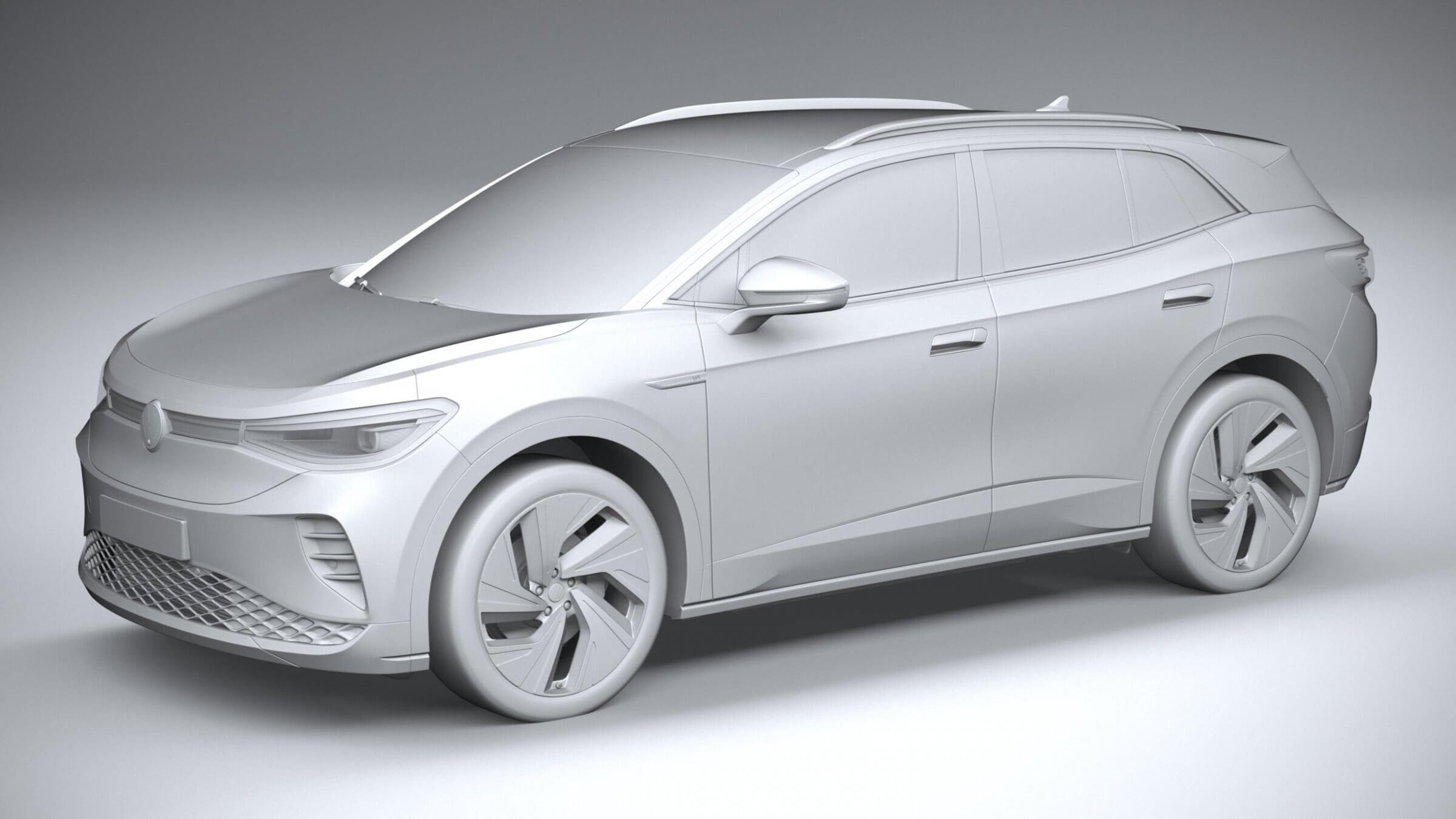 Volkswagen ID4 1st Edition 2021 - 3D Model by SQUIR