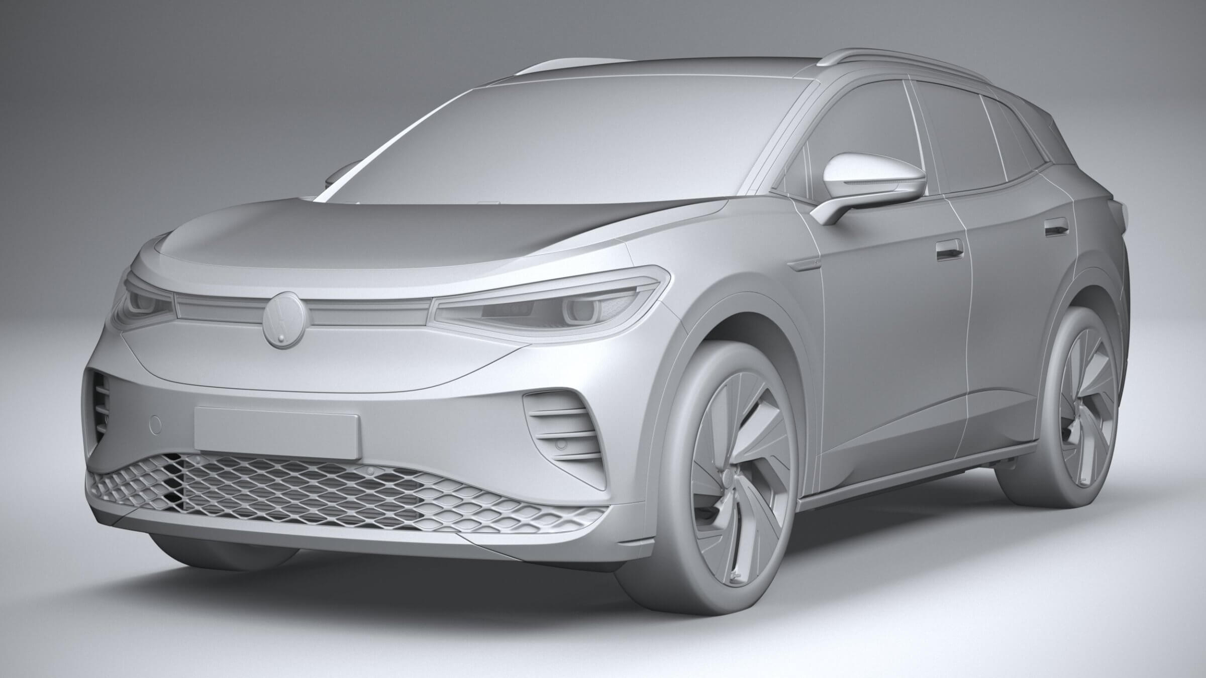 Volkswagen ID4 1st Edition 2021 - 3D Model by SQUIR