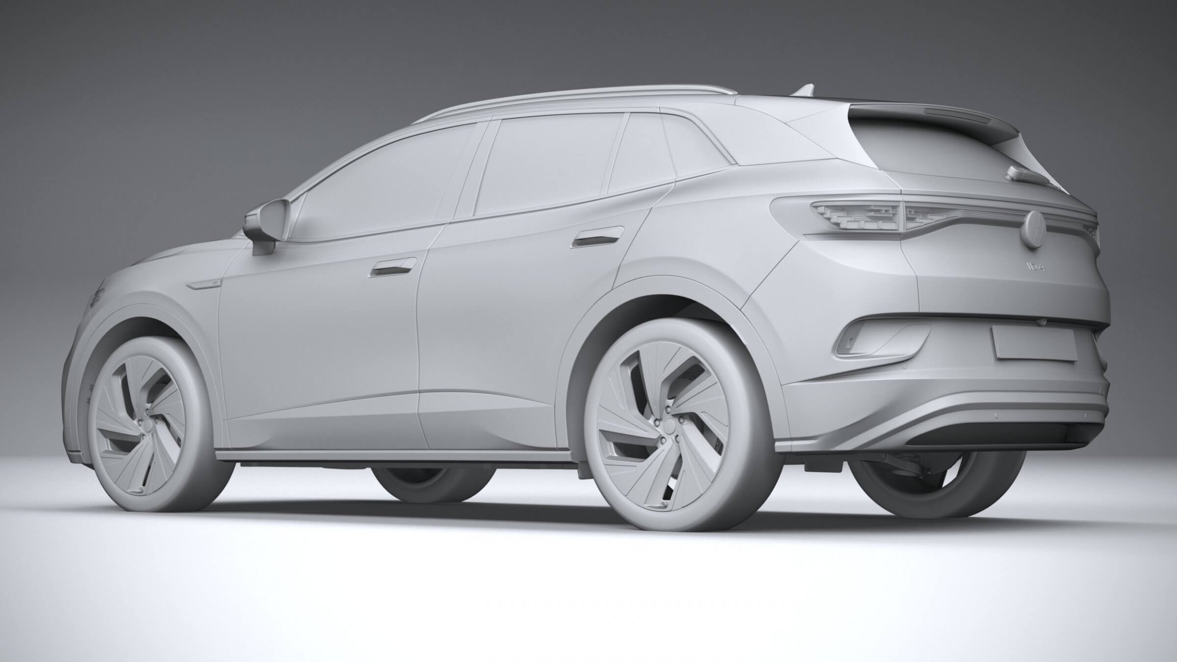 Volkswagen ID4 1st Edition 2021 - 3D Model by SQUIR