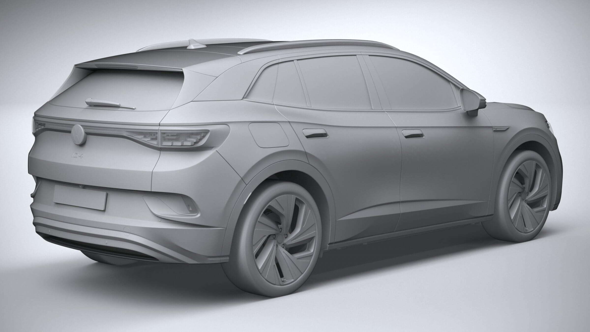 Volkswagen ID4 1st Edition 2021 - 3D Model by SQUIR