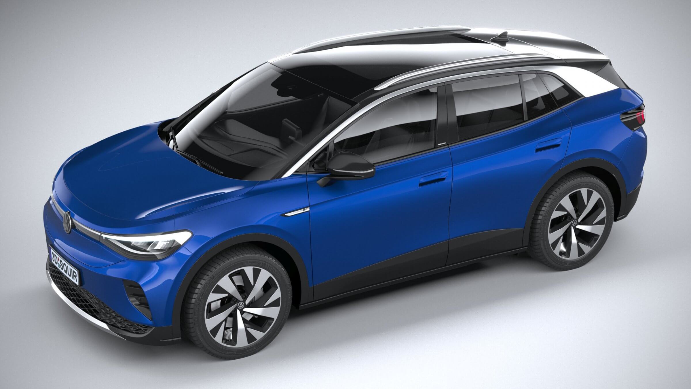 Volkswagen ID4 1st Edition Regular 2021 - 3D Model by SQUIR