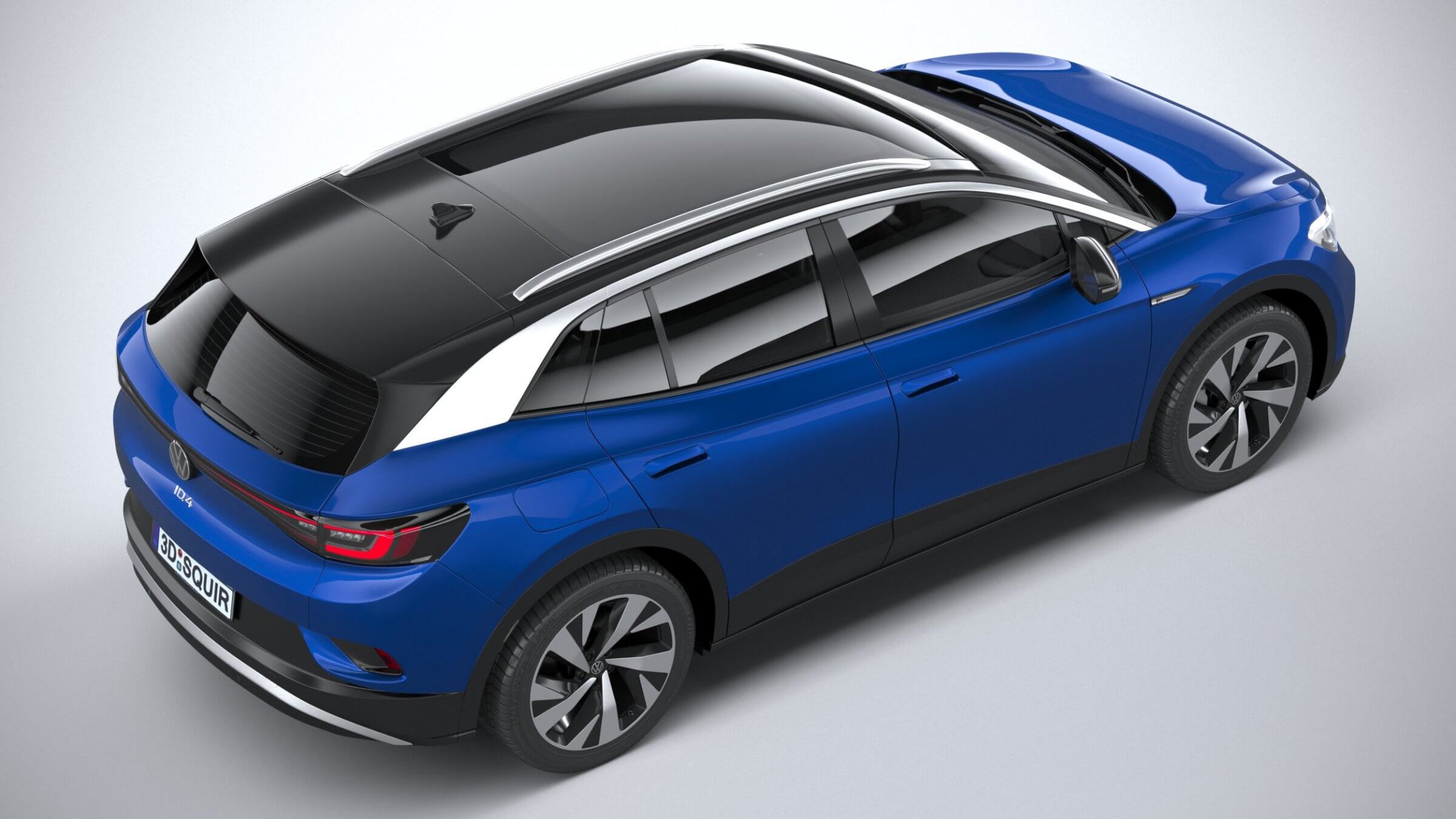 Volkswagen ID4 1st Edition Regular 2021 - 3D Model by SQUIR