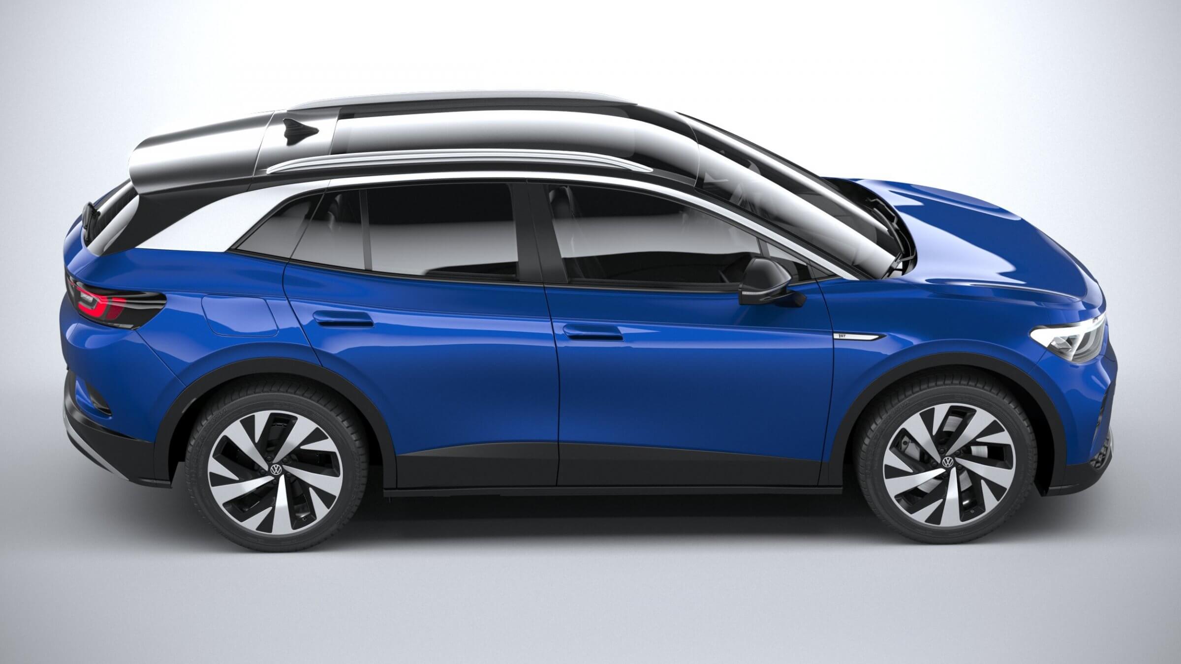 Volkswagen ID4 1st Edition Regular 2021 - 3D Model by SQUIR