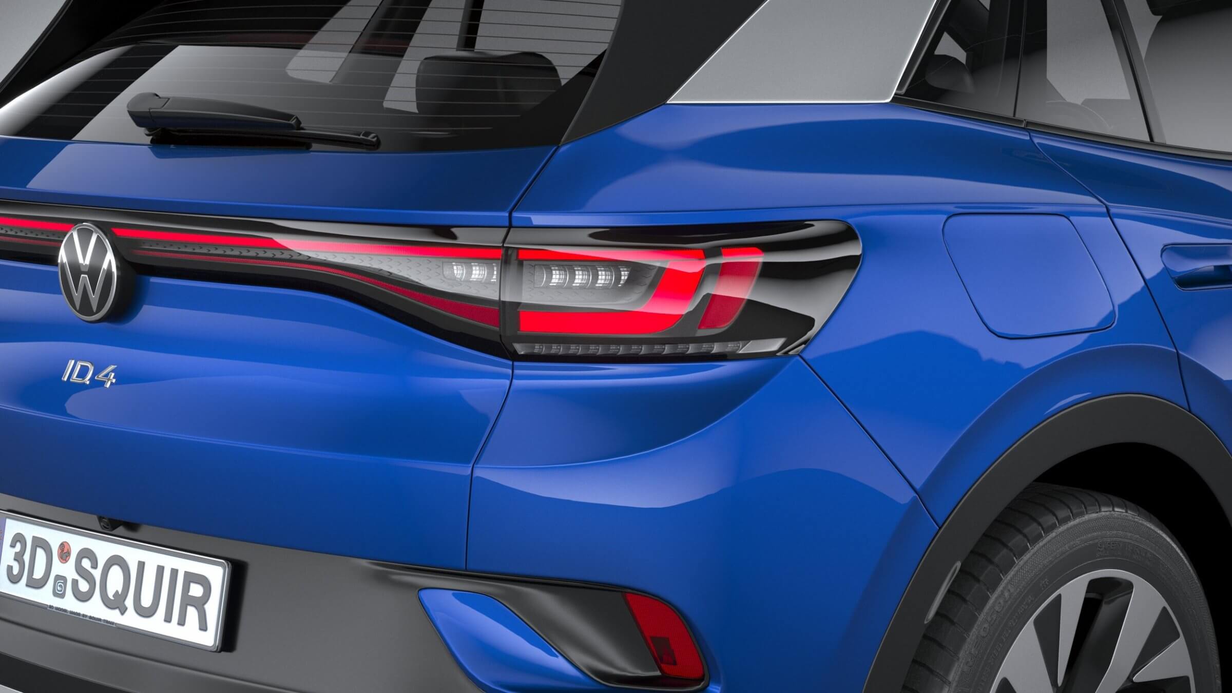 Volkswagen ID4 1st Edition Regular 2021 - 3D Model by SQUIR