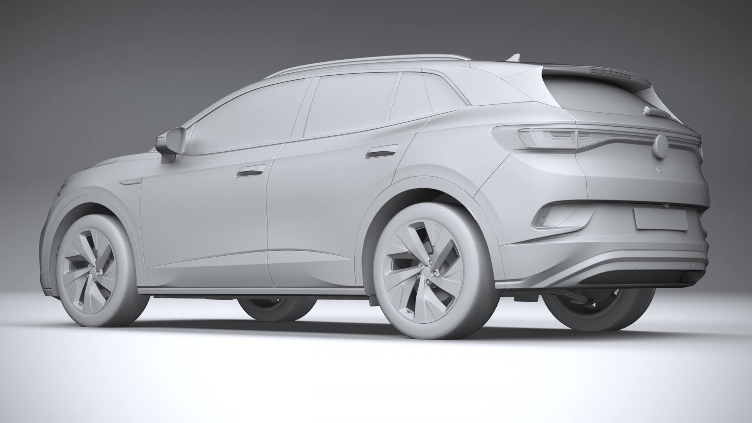 Volkswagen ID4 1st Edition Regular 2021 - 3D Model by SQUIR