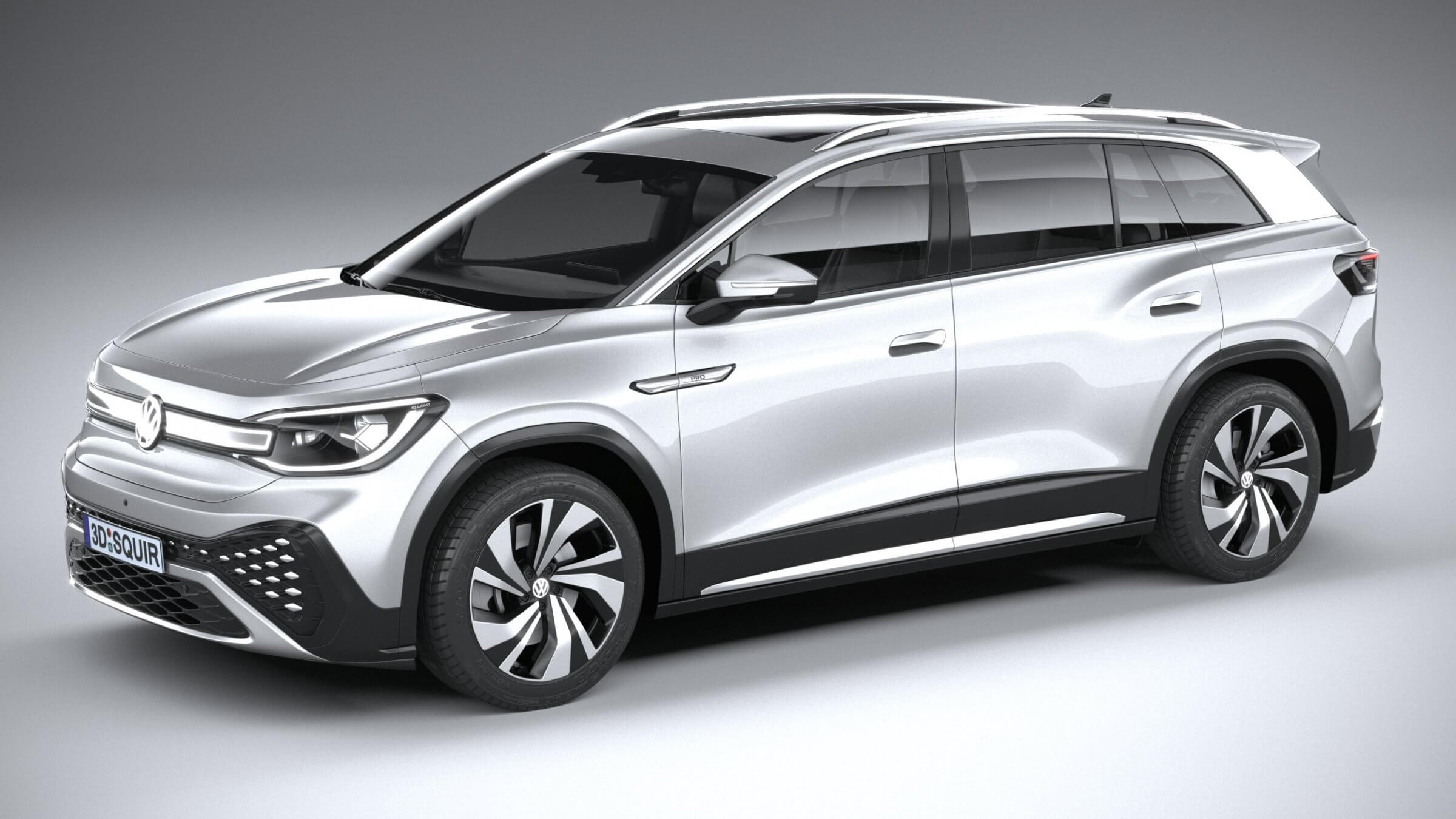 Volkswagen ID6 CROZZ 2022 - 3D Model by SQUIR