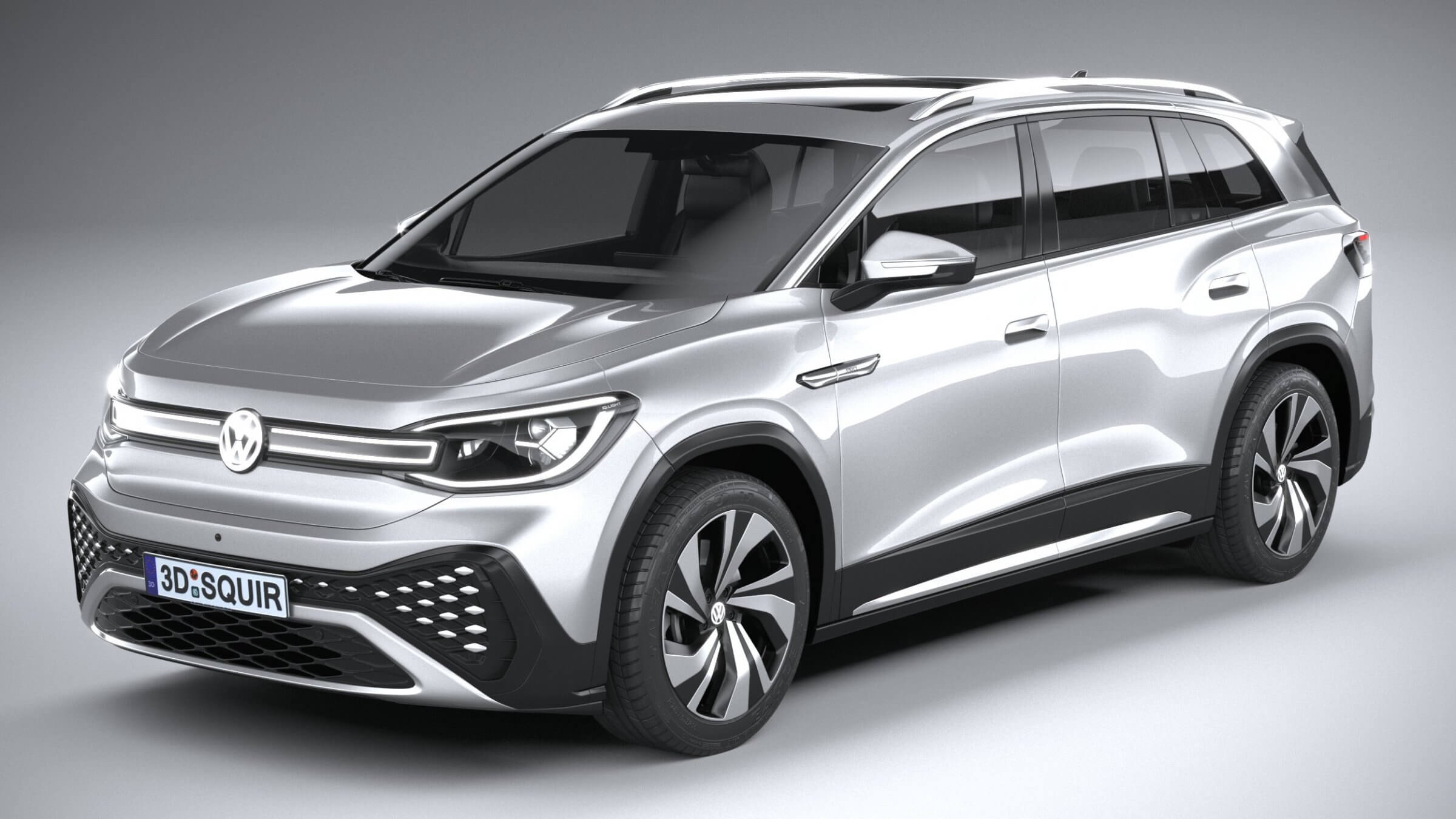 Volkswagen ID6 CROZZ 2022 - 3D Model by SQUIR