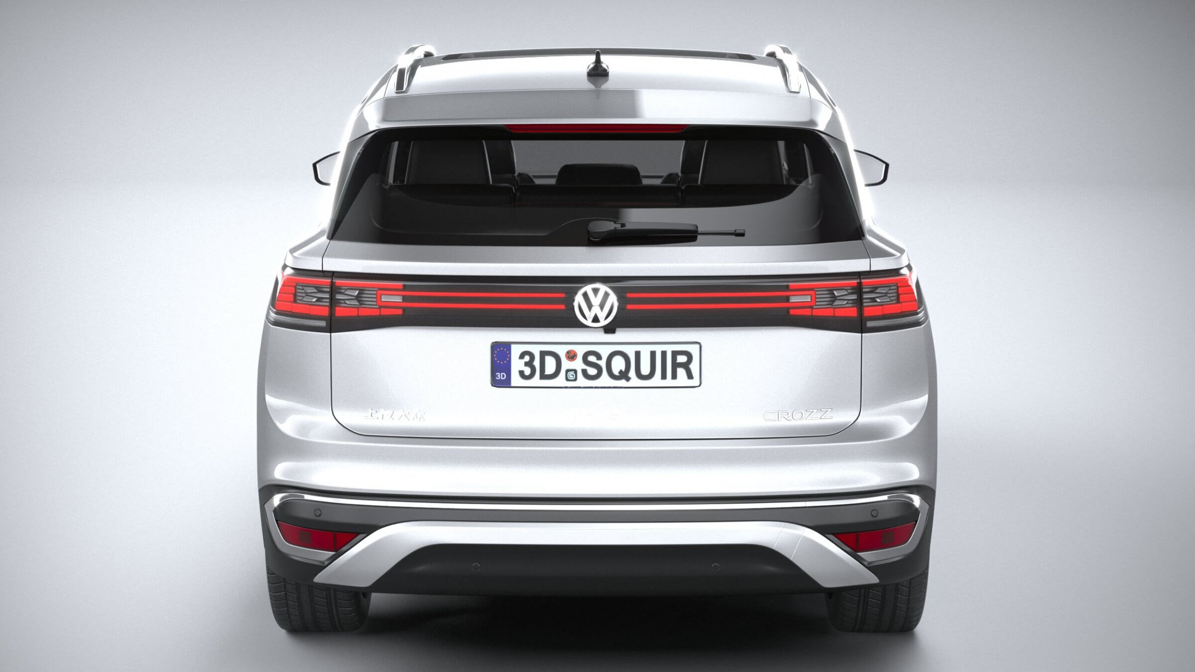 Volkswagen ID6 CROZZ 2022 - 3D Model by SQUIR