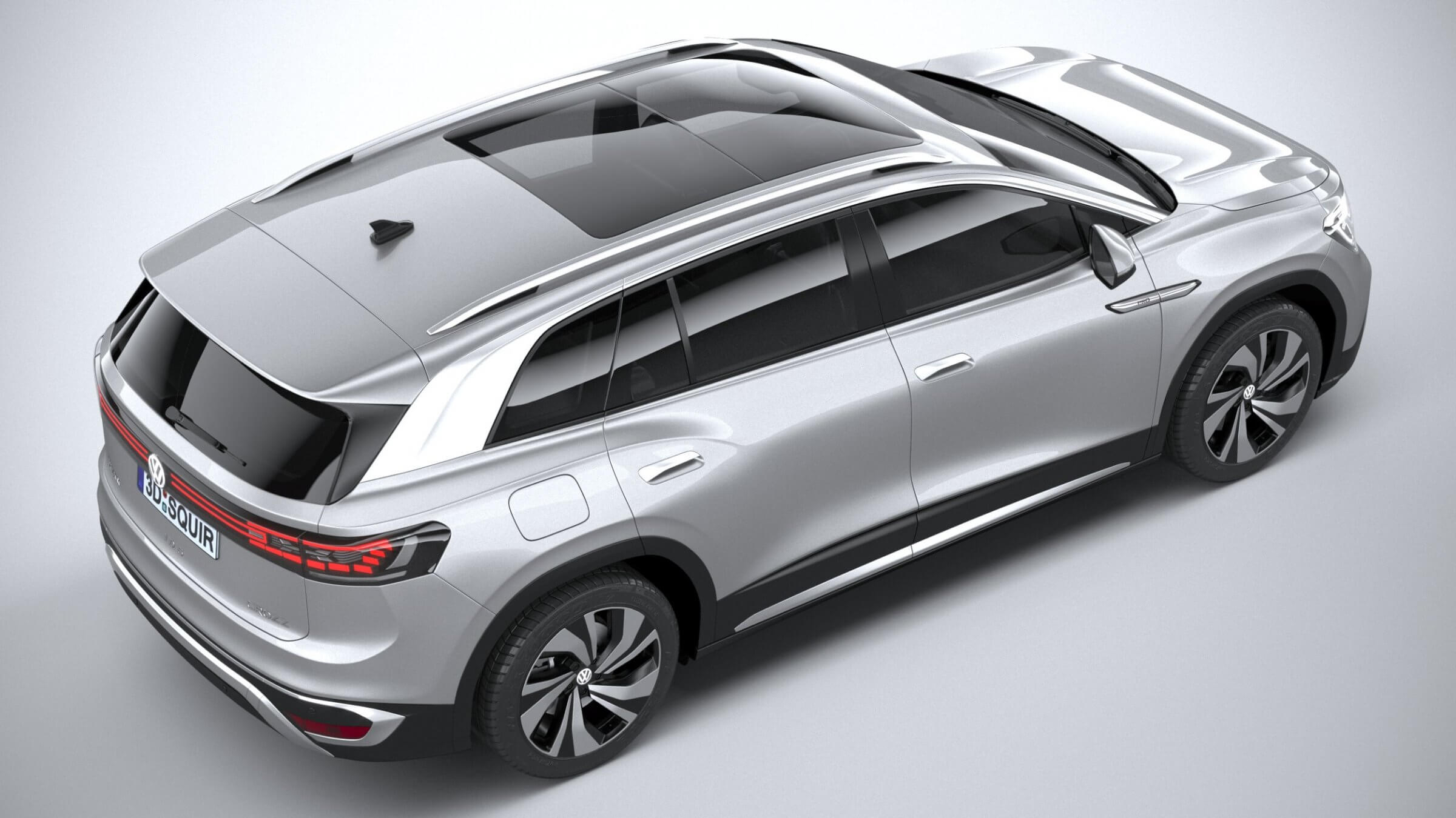 Volkswagen ID6 CROZZ 2022 - 3D Model by SQUIR