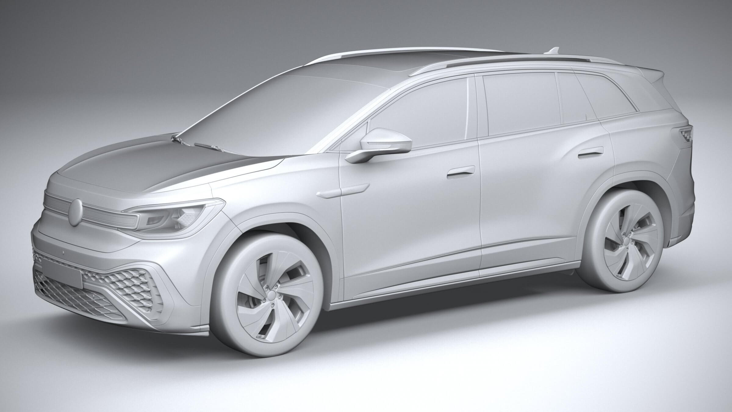 Volkswagen ID6 CROZZ 2022 - 3D Model by SQUIR