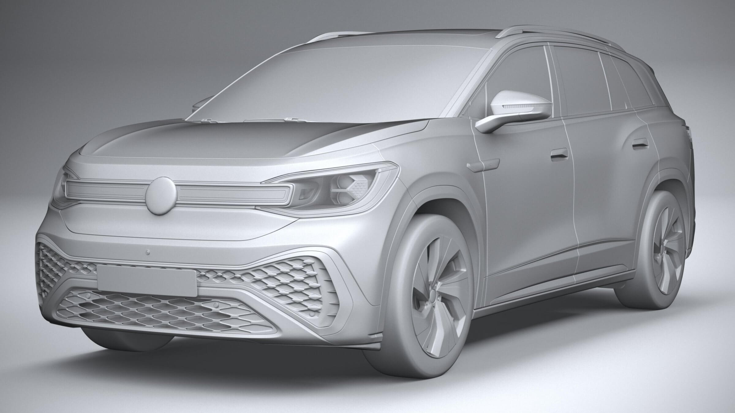 Volkswagen ID6 CROZZ 2022 - 3D Model by SQUIR