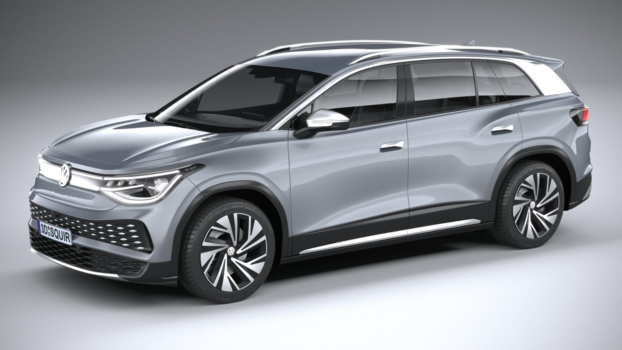 Volkswagen ID6 X 2022 - 3D Model by SQUIR