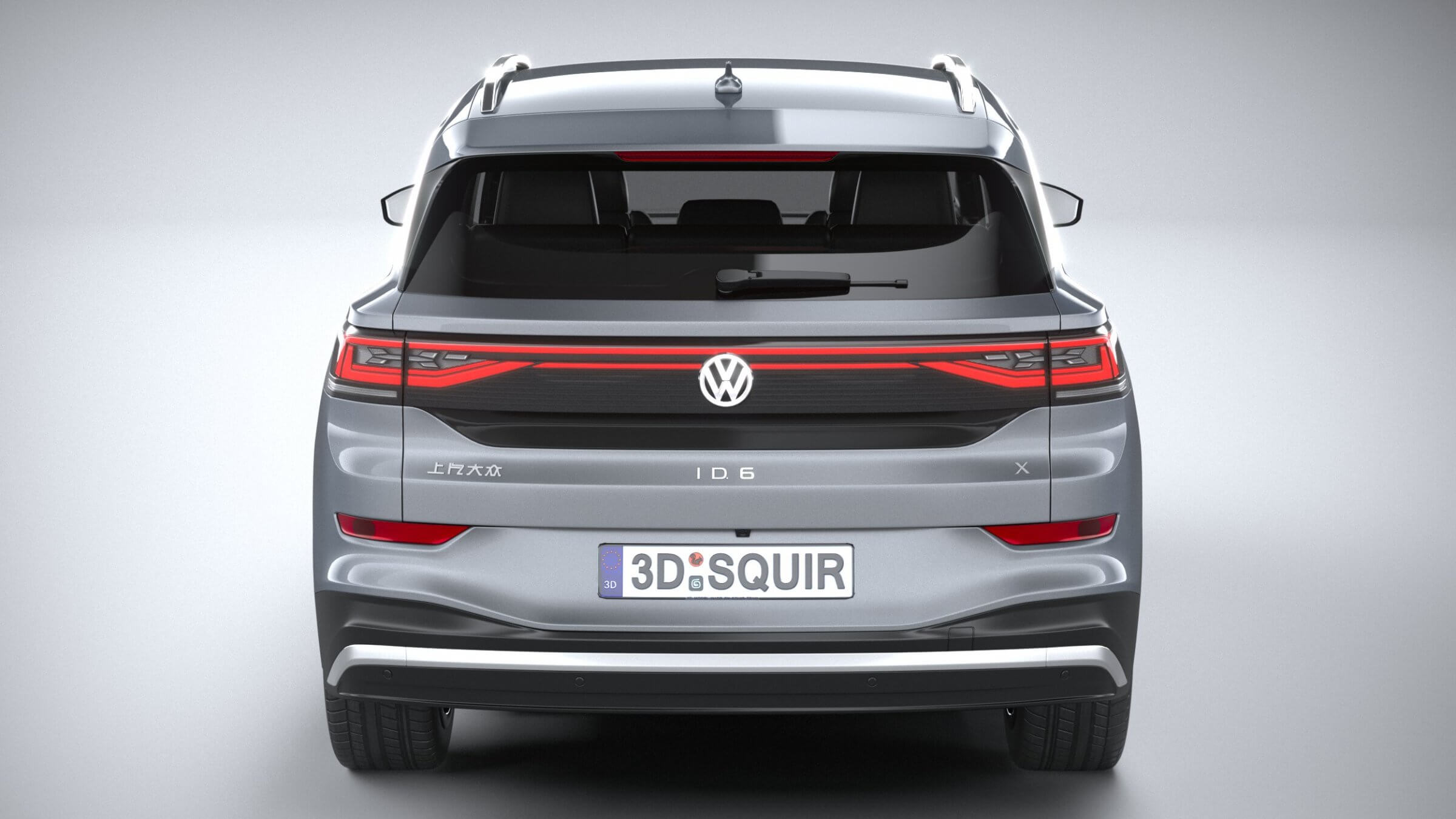 Volkswagen ID6 X 2022 - 3D Model by SQUIR