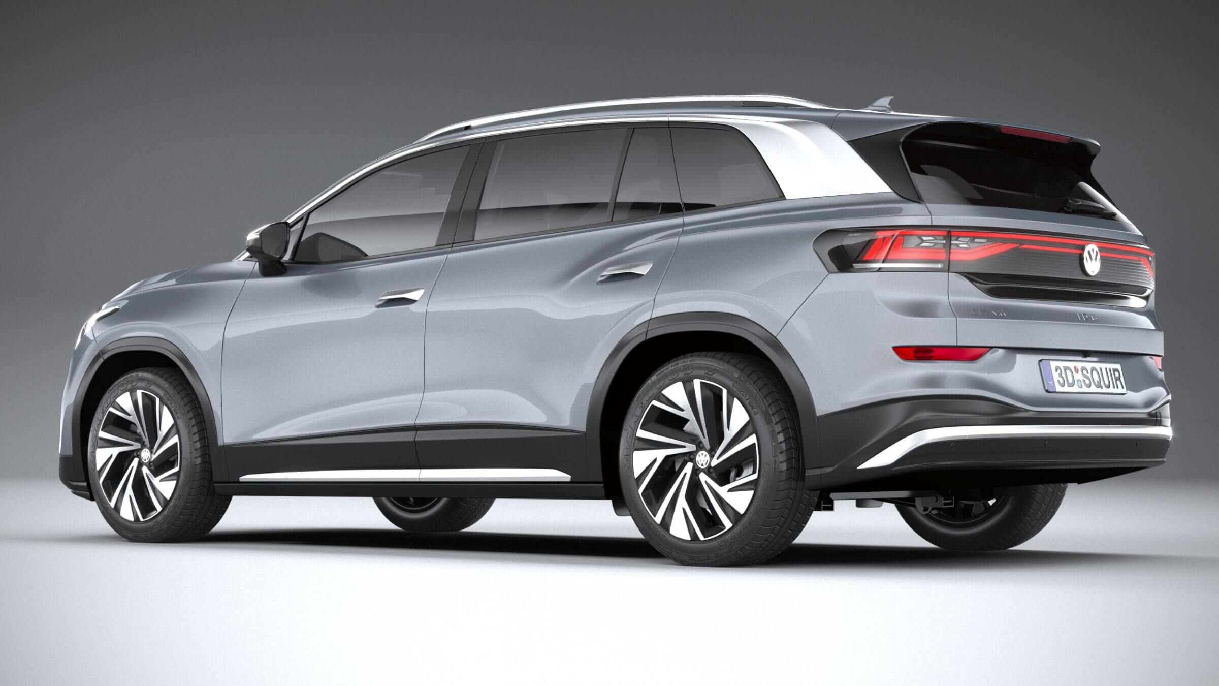 Volkswagen ID6 X 2022 - 3D Model by SQUIR