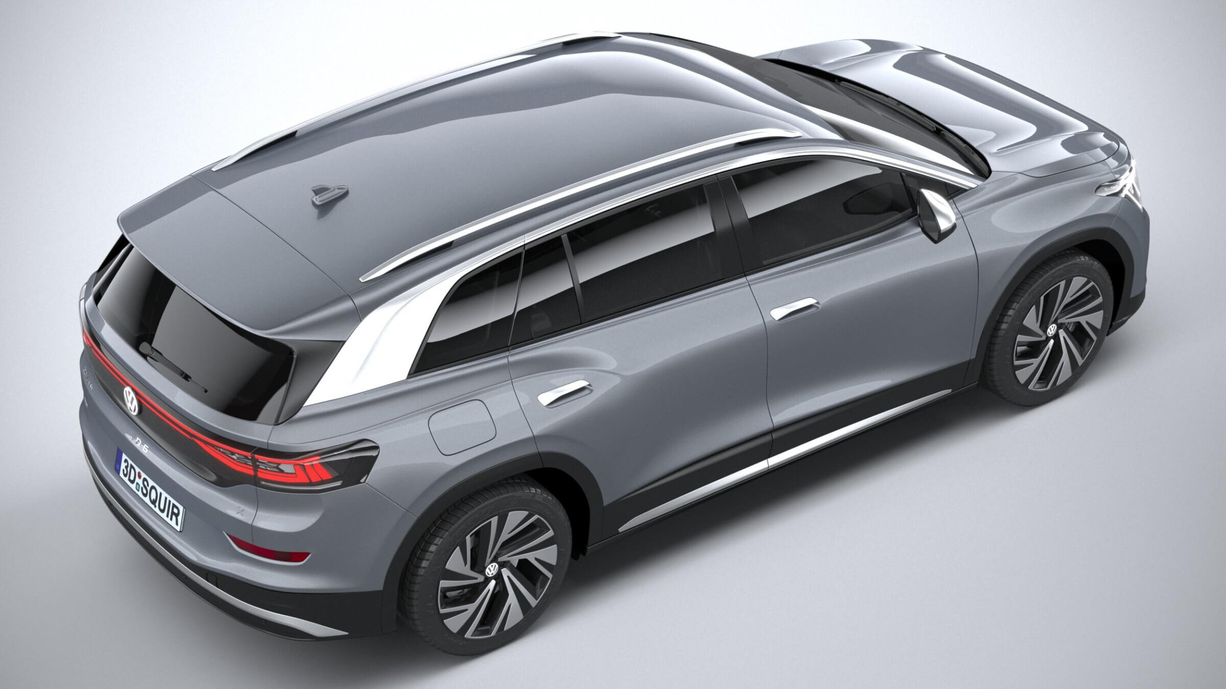 Volkswagen ID6 X 2022 - 3D Model by SQUIR
