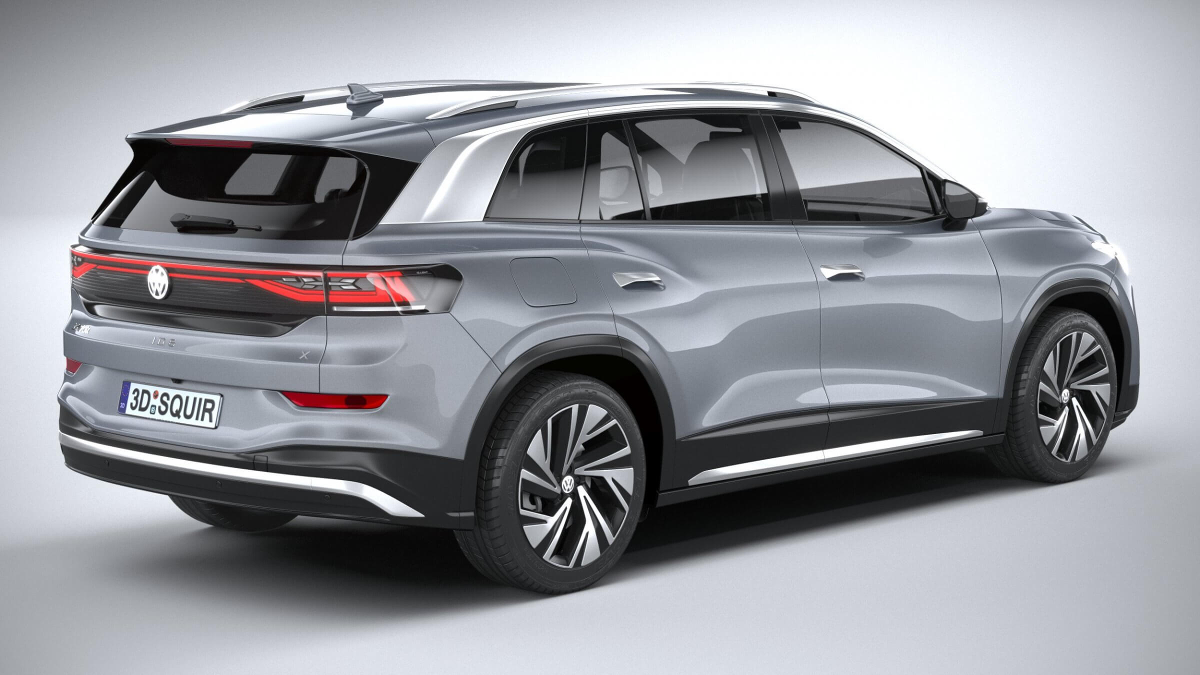 Volkswagen ID6 X 2022 - 3D Model by SQUIR