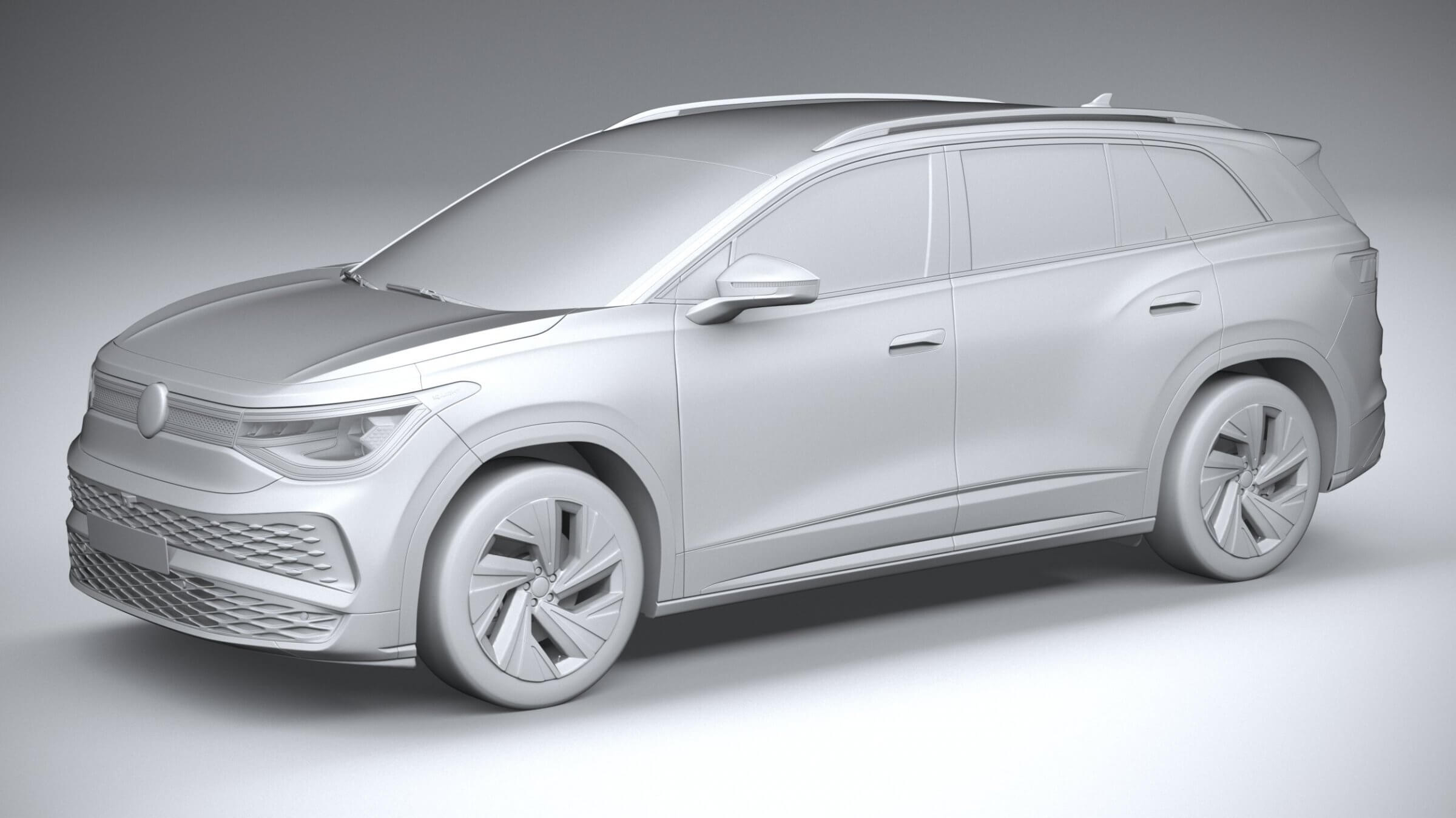 Volkswagen ID6 X 2022 - 3D Model by SQUIR