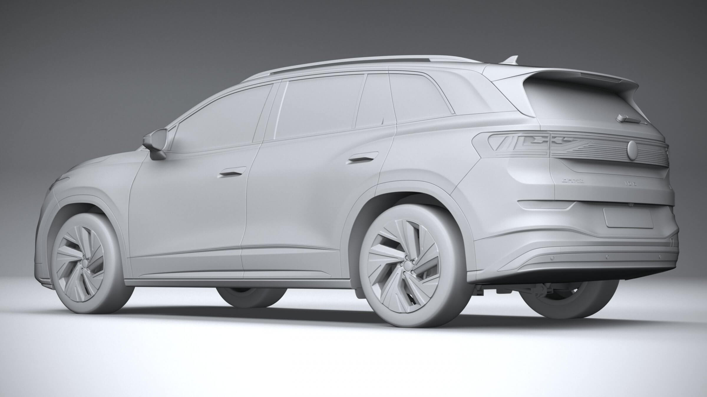 Volkswagen ID6 X 2022 - 3D Model by SQUIR