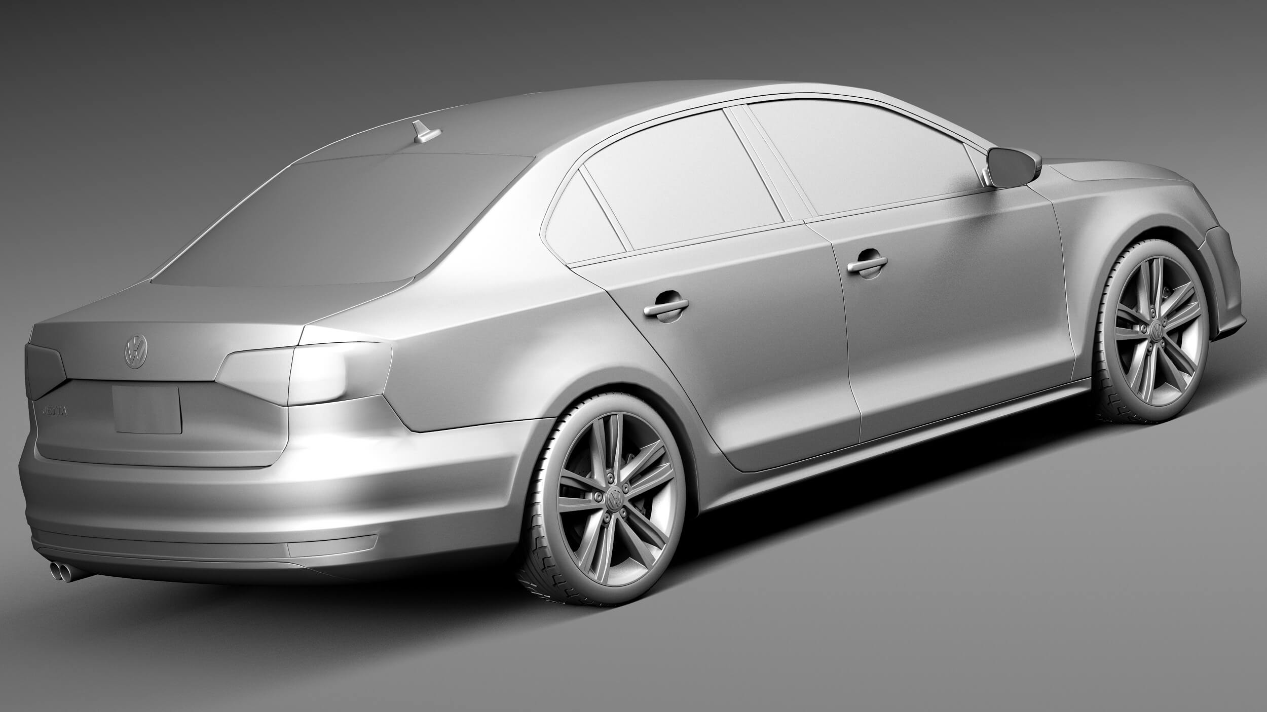 Volkswagen Jetta 2015 - 3D Model by SQUIR