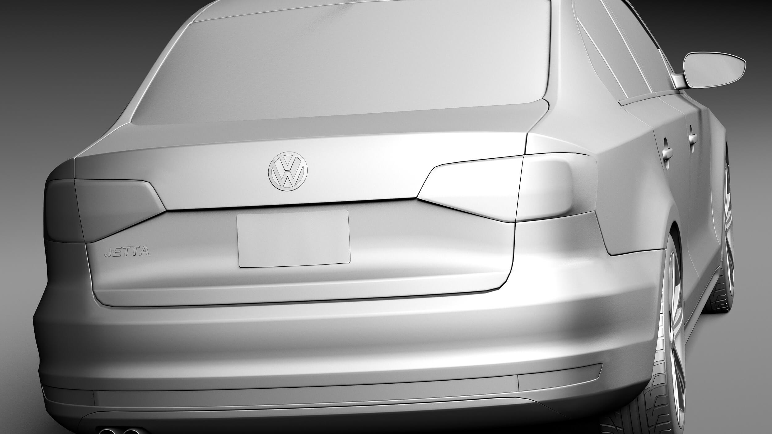 Volkswagen Jetta 2015 - 3D Model by SQUIR