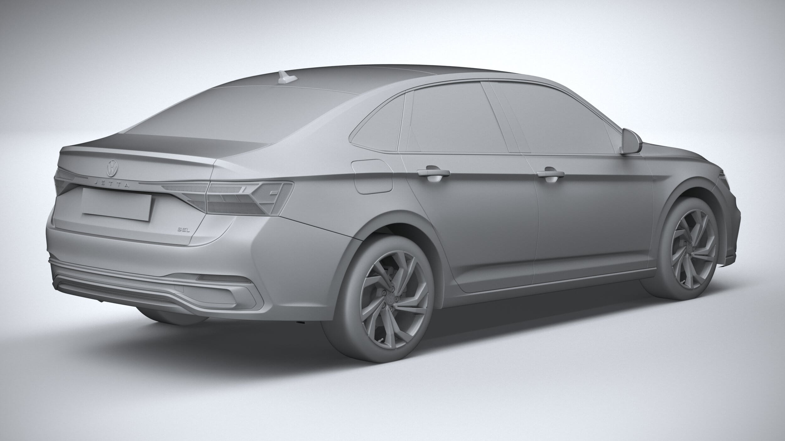 Volkswagen Jetta 2025 - 3D Model by SQUIR