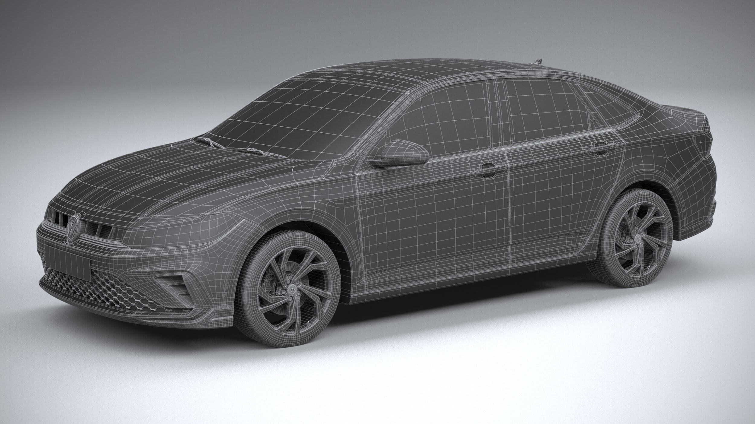 Volkswagen Jetta 2025 - 3D Model by SQUIR