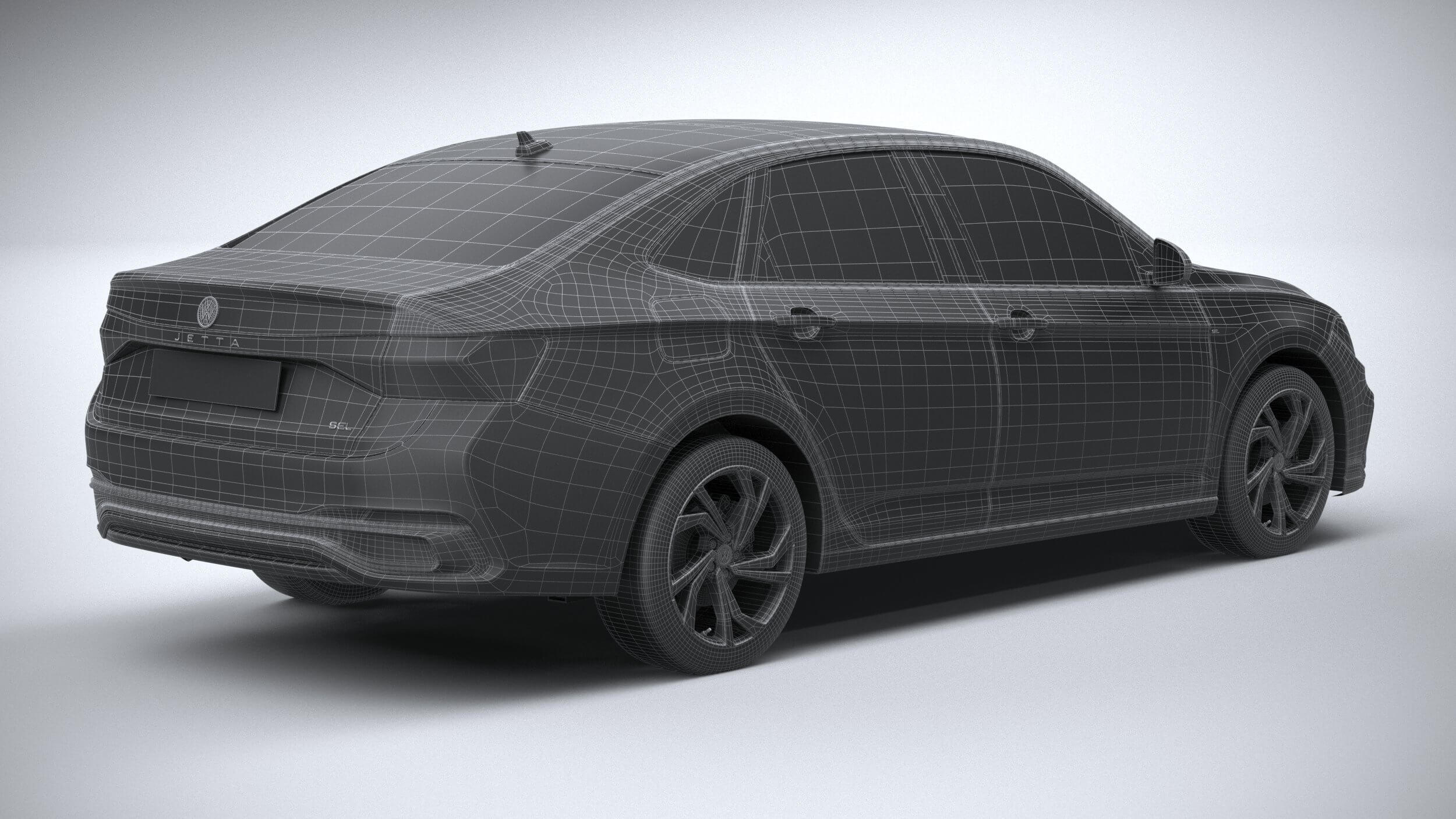 Volkswagen Jetta 2025 - 3D Model by SQUIR