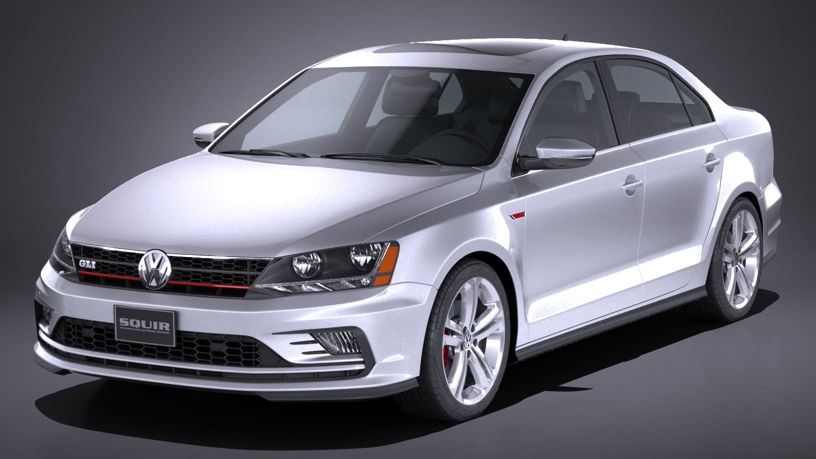 Volkswagen Jetta GLI 2017 USA - 3D Model by SQUIR