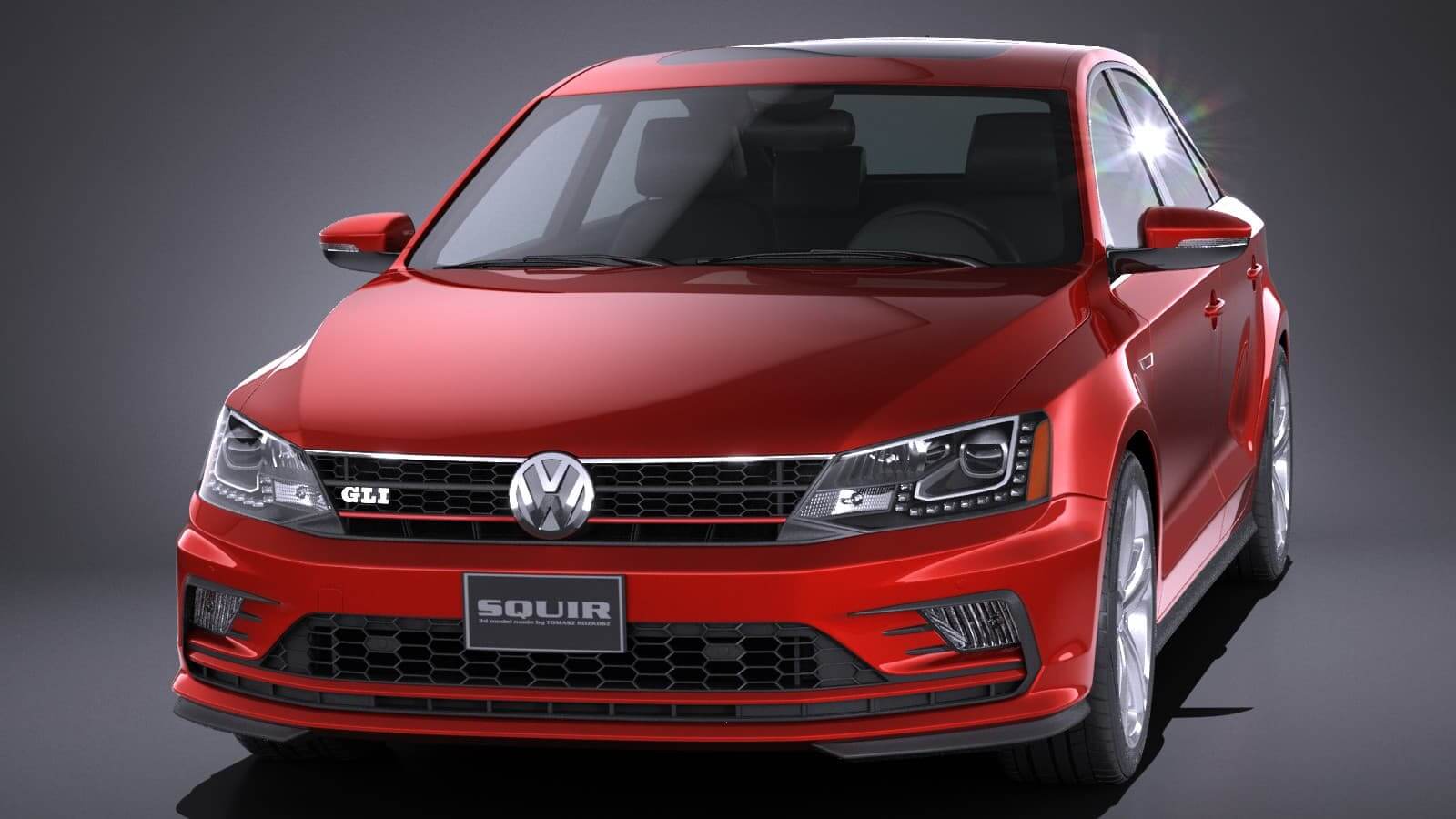 Volkswagen Jetta GLI 2017 - 3D Model by SQUIR