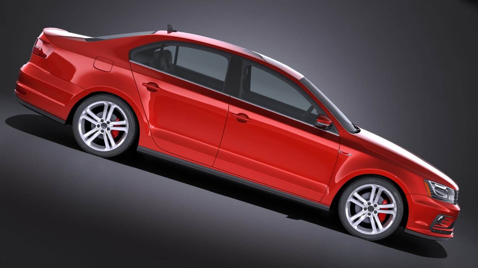 Volkswagen Jetta GLI 2017 - 3D Model by SQUIR