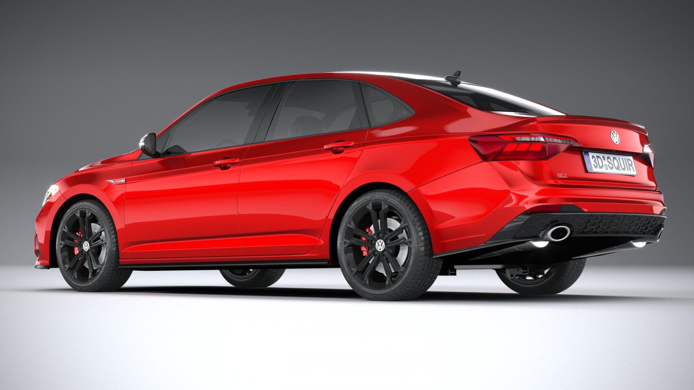 Volkswagen Jetta GLI 2022 - 3D Model by SQUIR