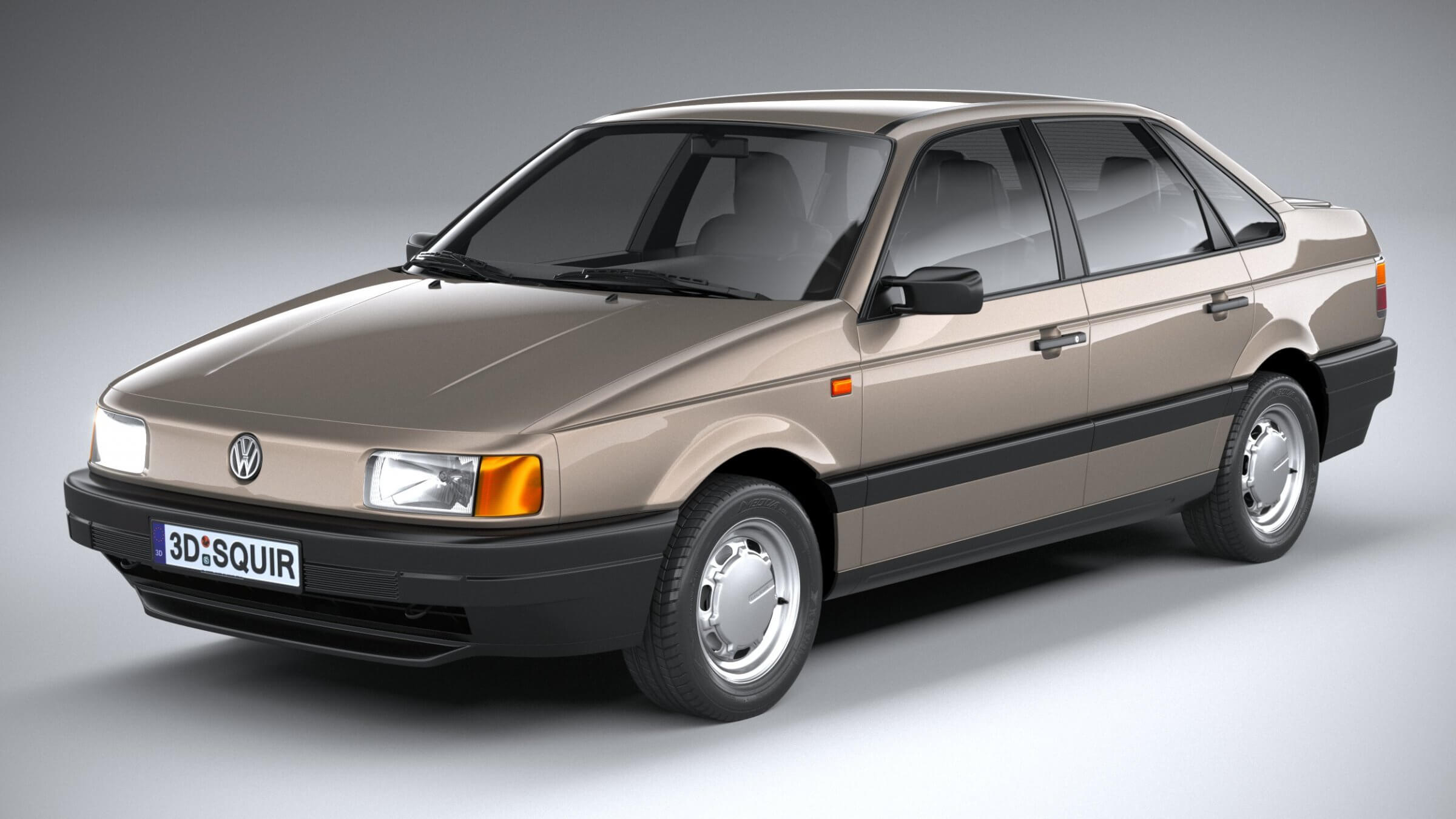 Volkswagen Passat B3 Sedan - 3D Model by SQUIR