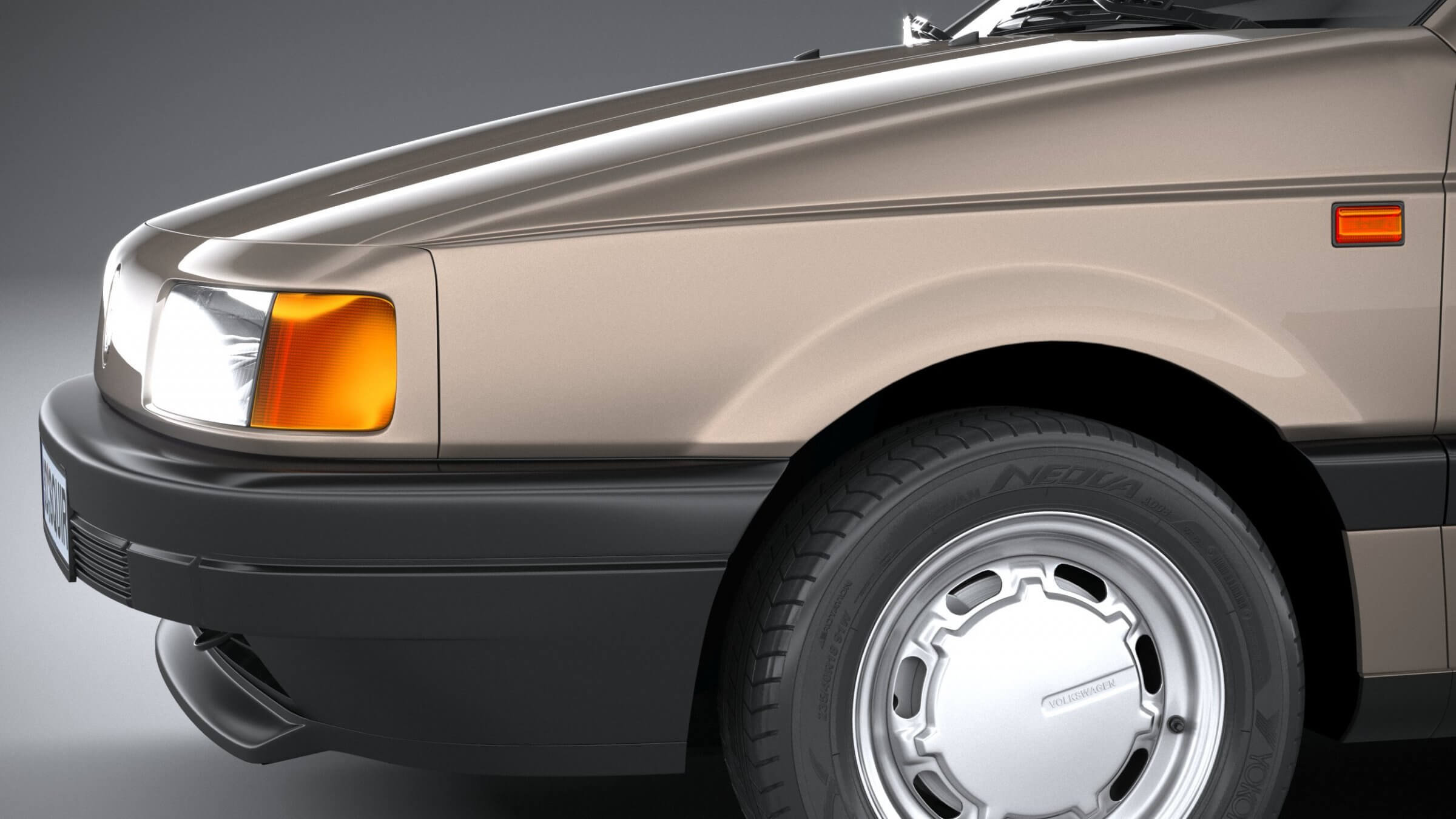 Volkswagen Passat B3 Sedan - 3D Model by SQUIR