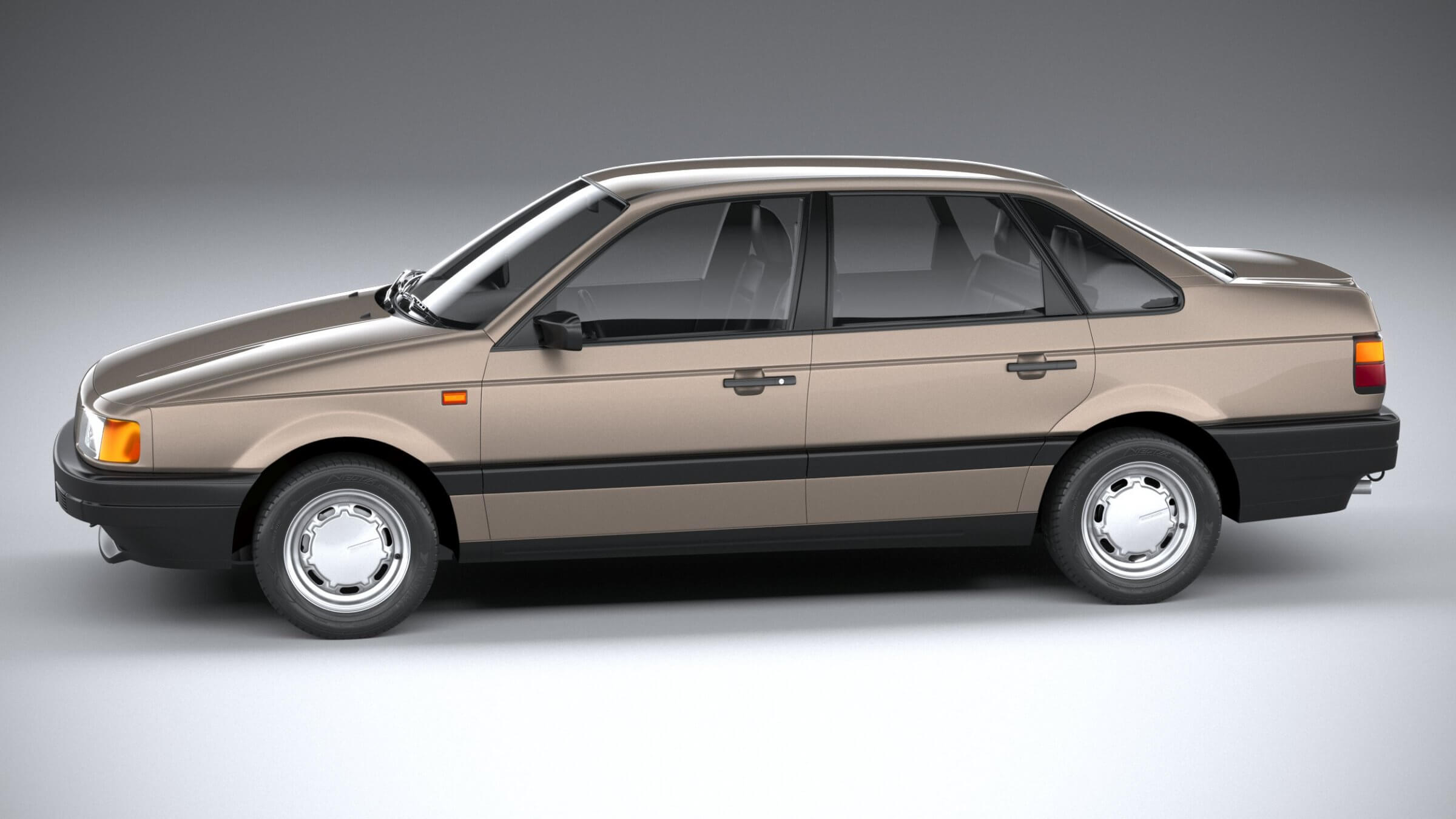 Volkswagen Passat B3 Sedan - 3D Model by SQUIR