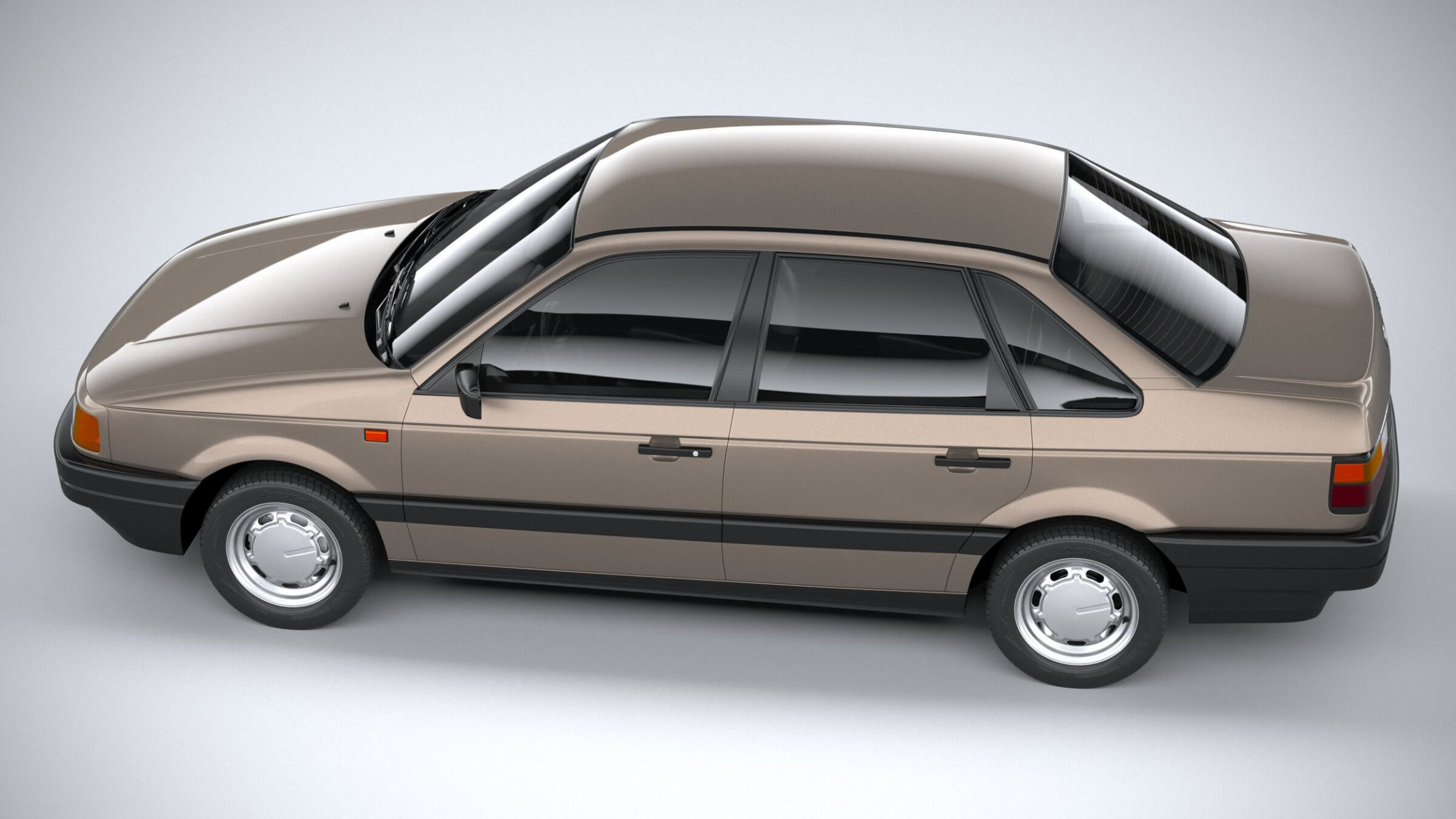 Volkswagen Passat B3 Sedan - 3D Model by SQUIR