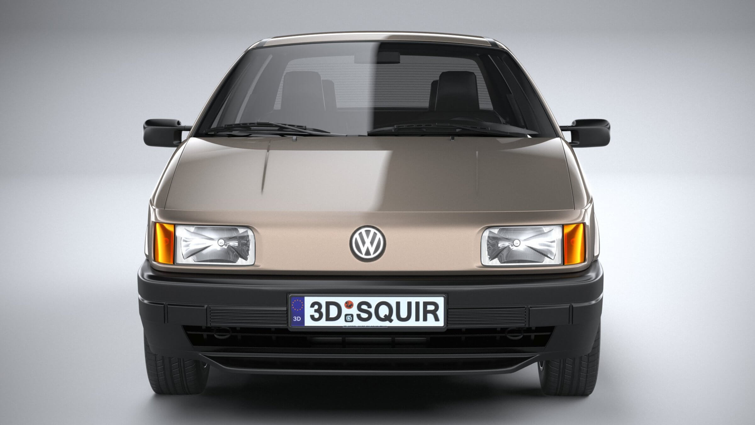 Volkswagen Passat B3 Sedan - 3D Model by SQUIR
