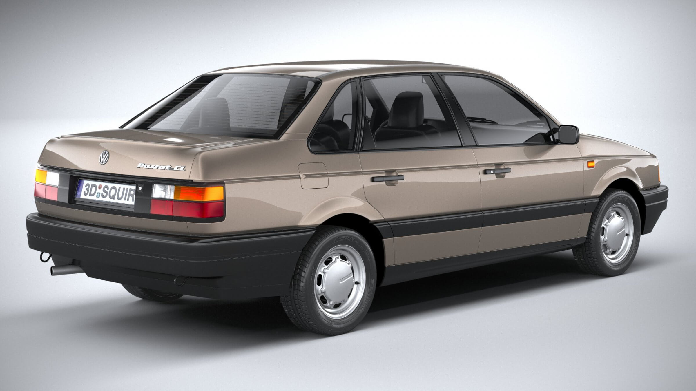 Volkswagen Passat B3 Sedan - 3D Model by SQUIR