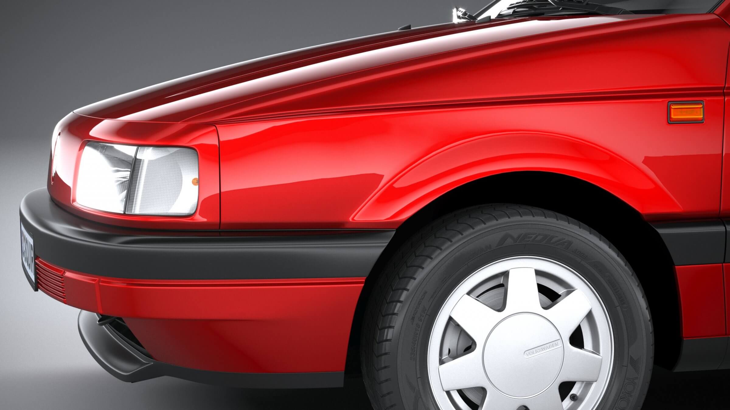 Volkswagen Passat B3 Variant - 3D Model by SQUIR