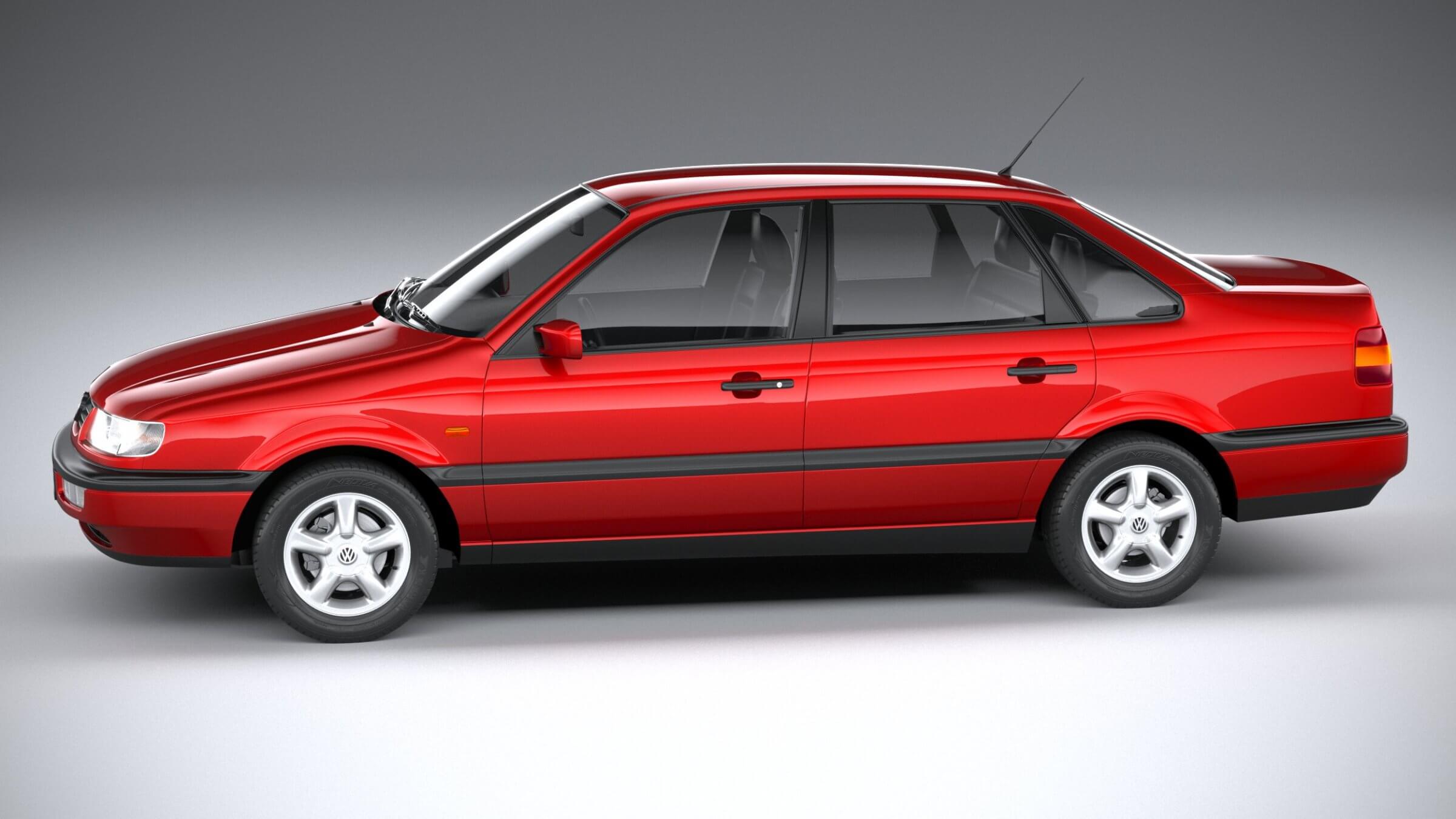 Volkswagen Passat B4 Sedan - 3D Model by SQUIR