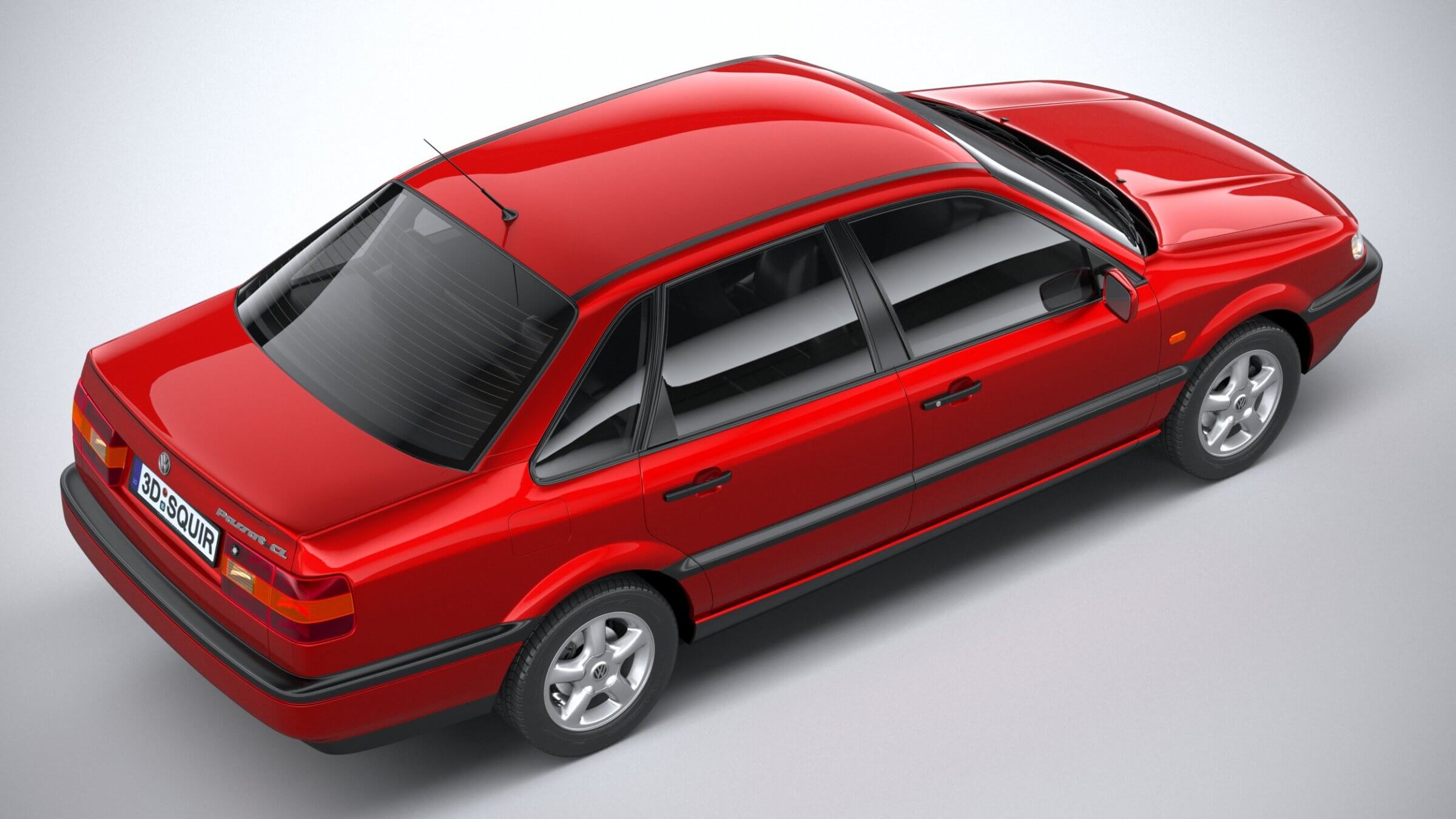 Volkswagen Passat B4 Sedan - 3D Model by SQUIR