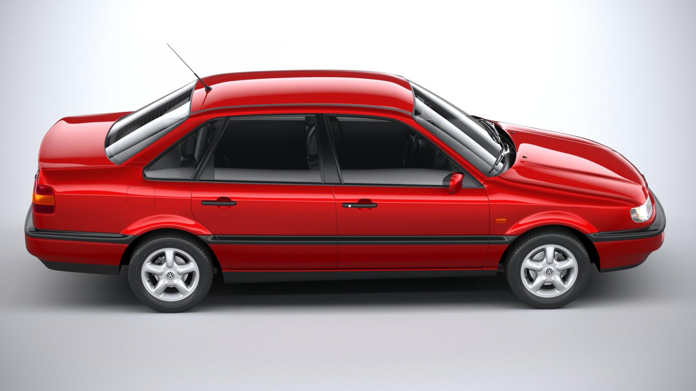 Volkswagen Passat B4 Sedan - 3D Model by SQUIR