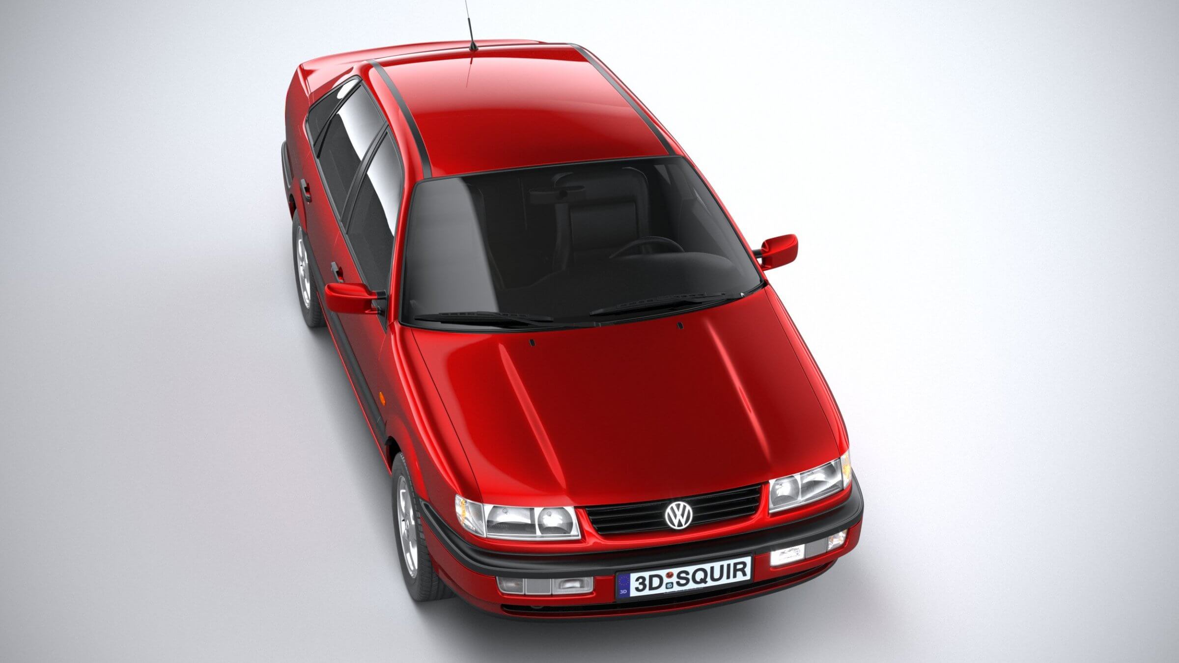 Volkswagen Passat B4 Sedan - 3D Model by SQUIR