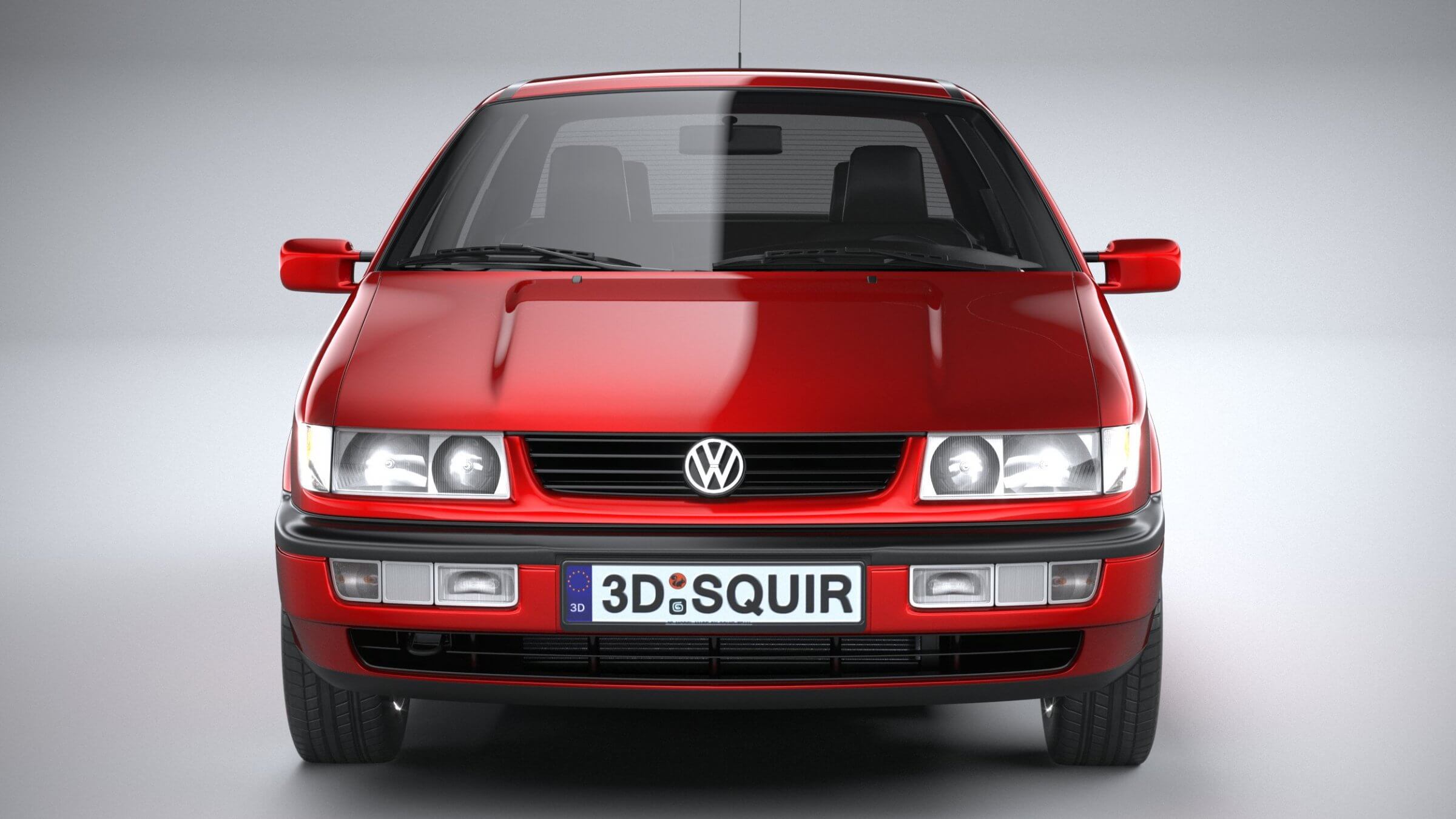 Volkswagen Passat B4 Sedan - 3D Model by SQUIR