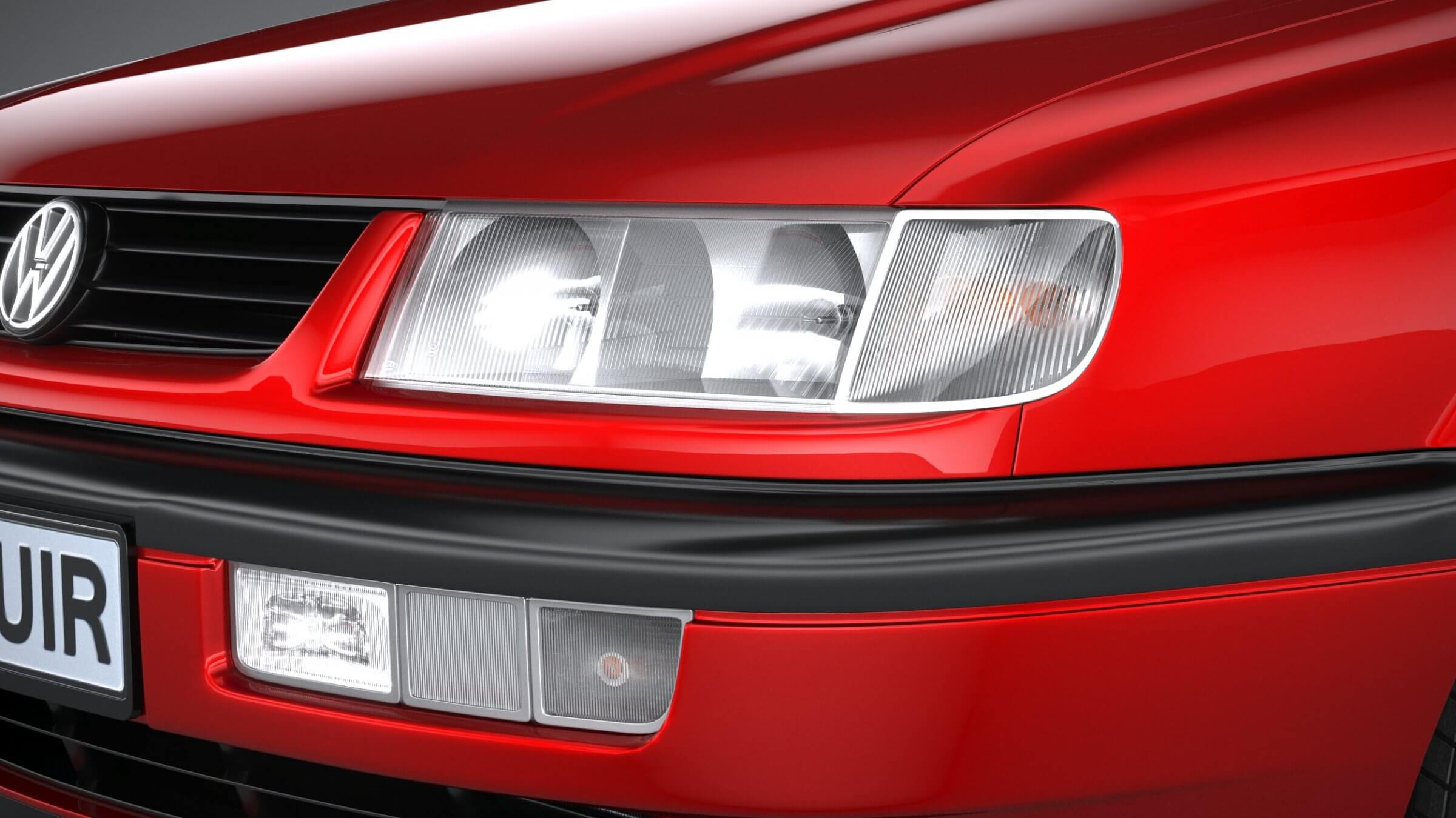 Volkswagen Passat B4 Sedan - 3D Model by SQUIR