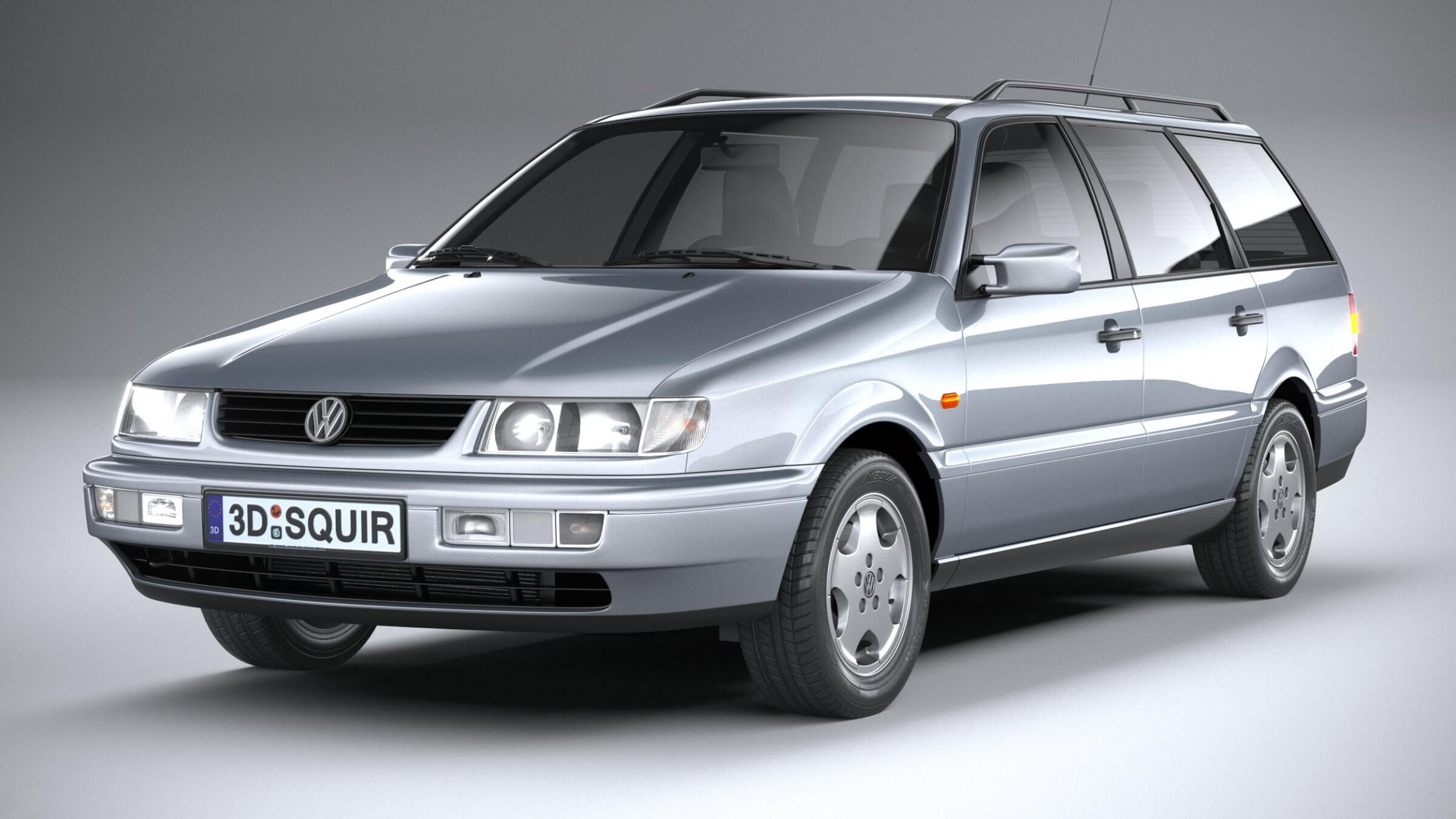 Volkswagen Passat B4 Variant - 3D Model by SQUIR
